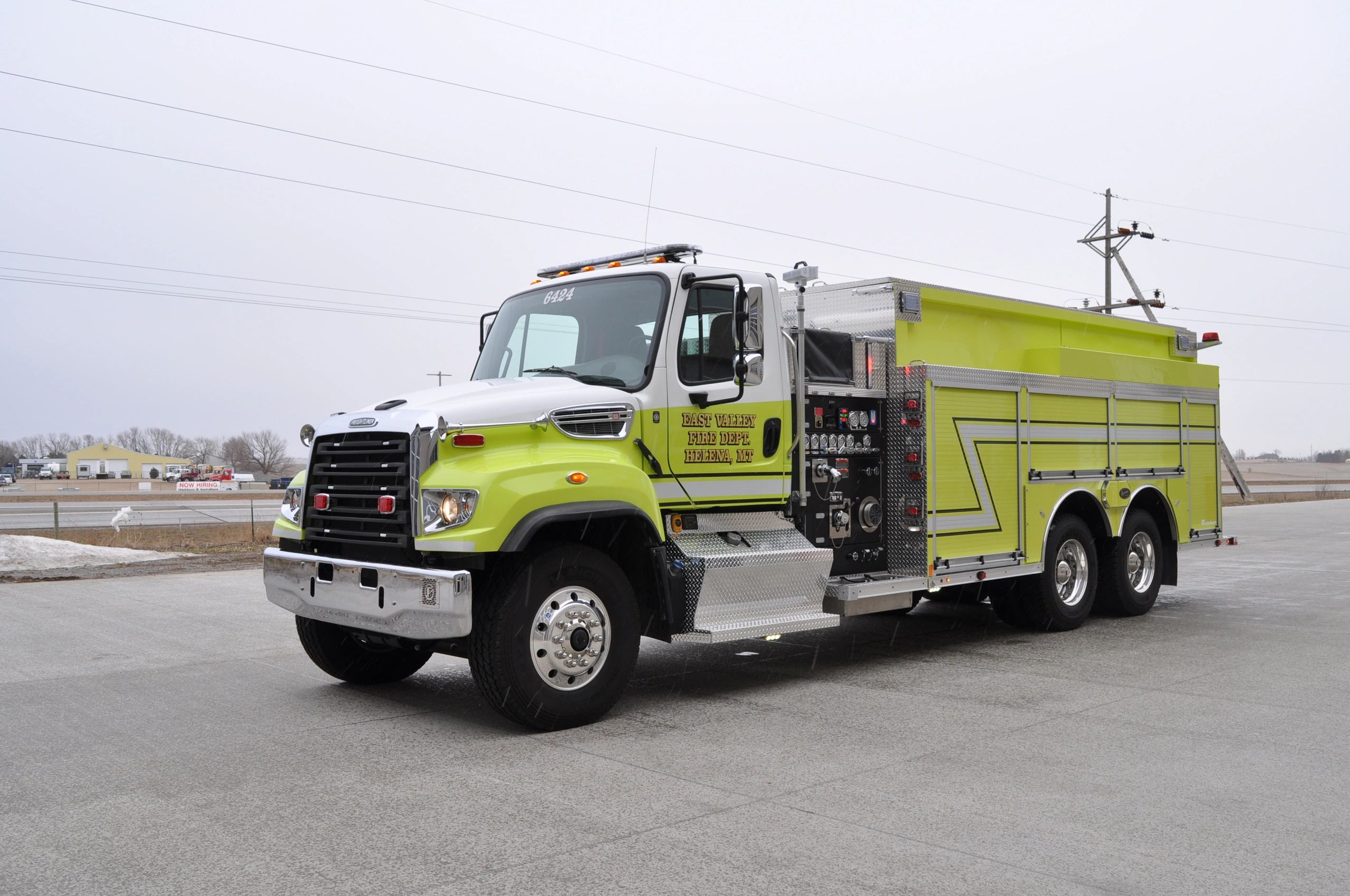 East Valley, MT Fire Dept. - Rosenbauer Tanker