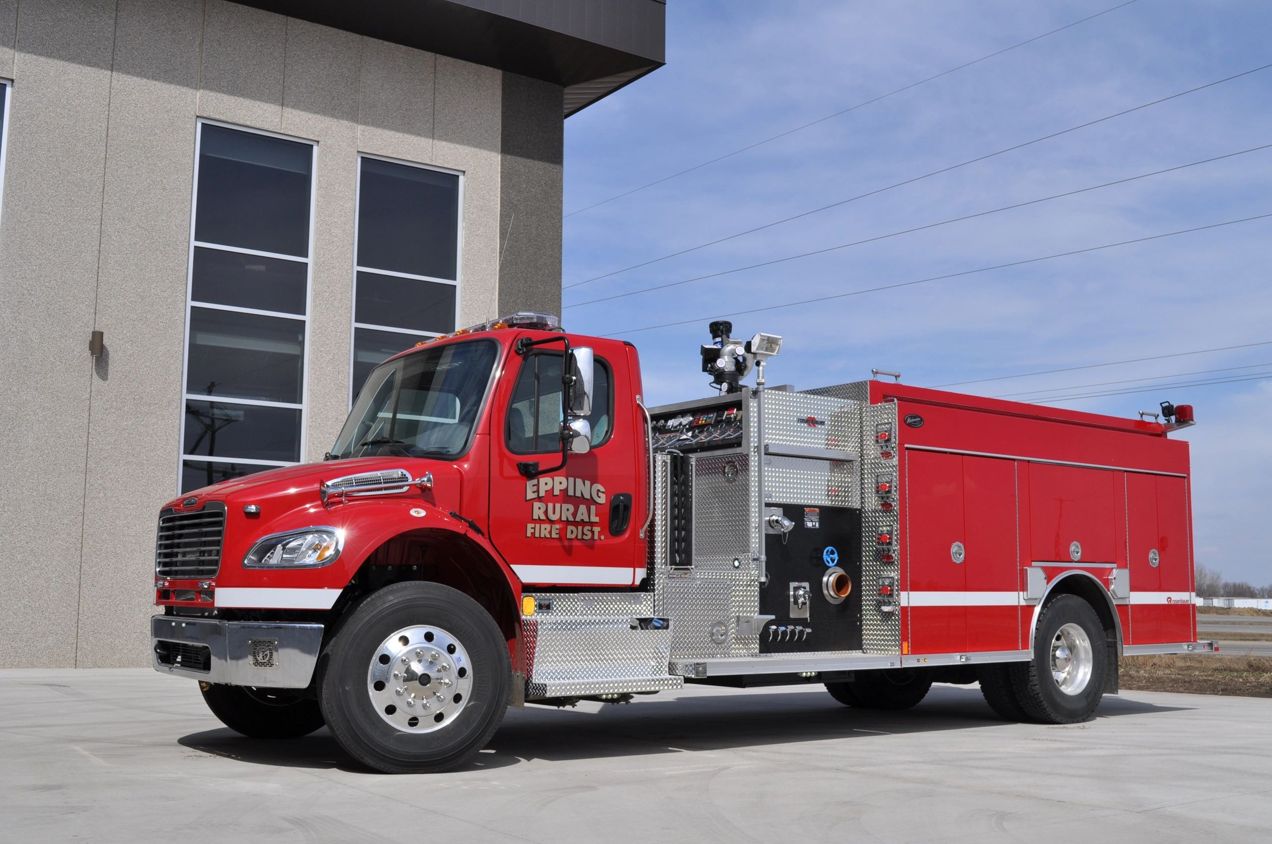Epping, ND Fire Dept. - Rosenbauer Pumper