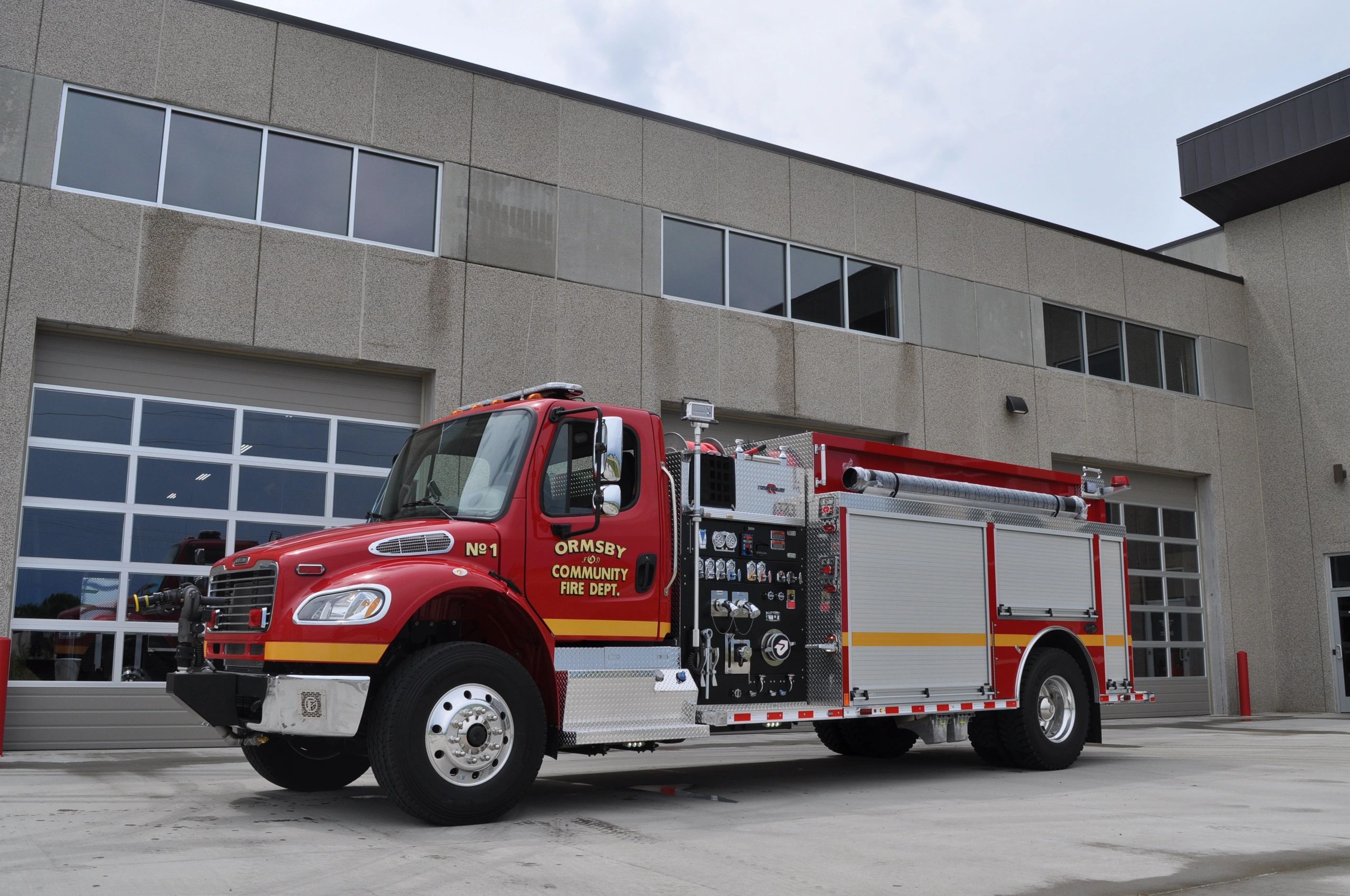 Ormsby, MN Fire Dept. - Rosenbauer Tanker