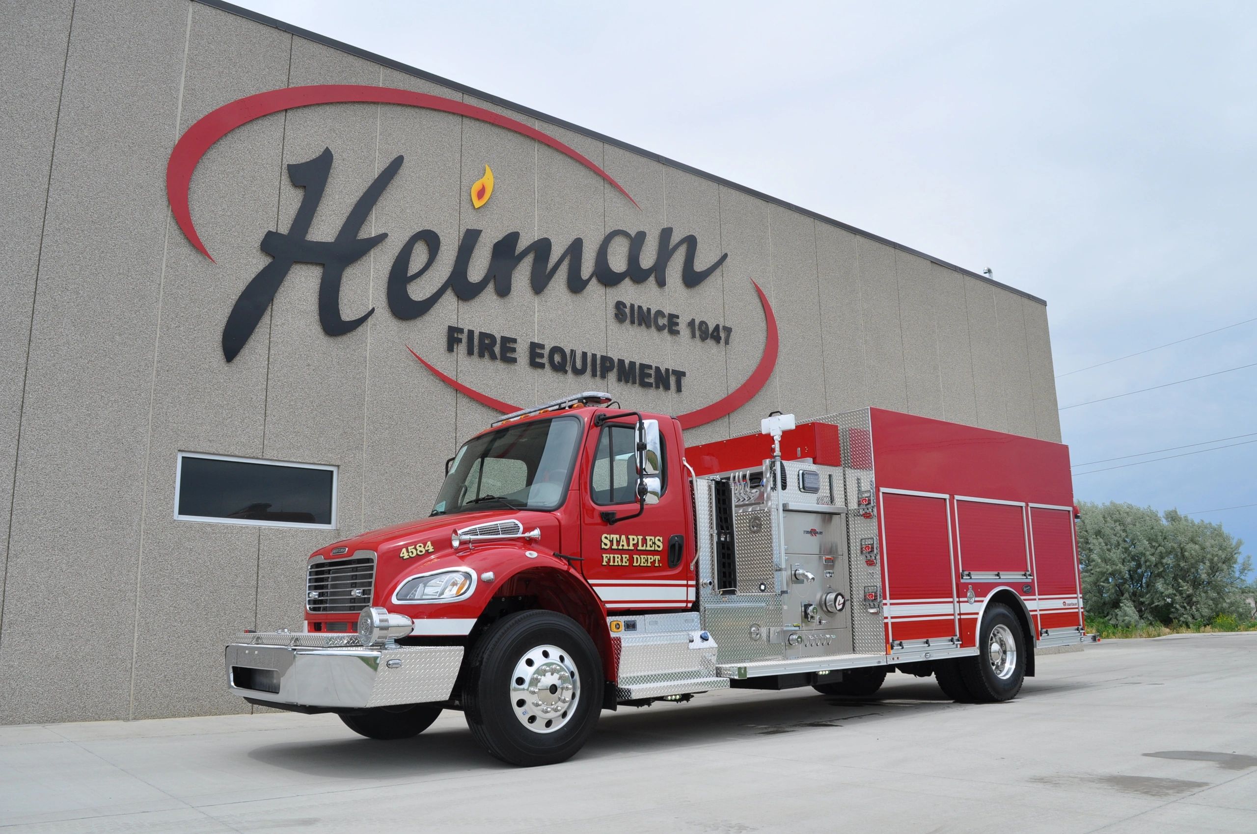 Staples, MN Fire Dept. - Rosenbauer Pumper
