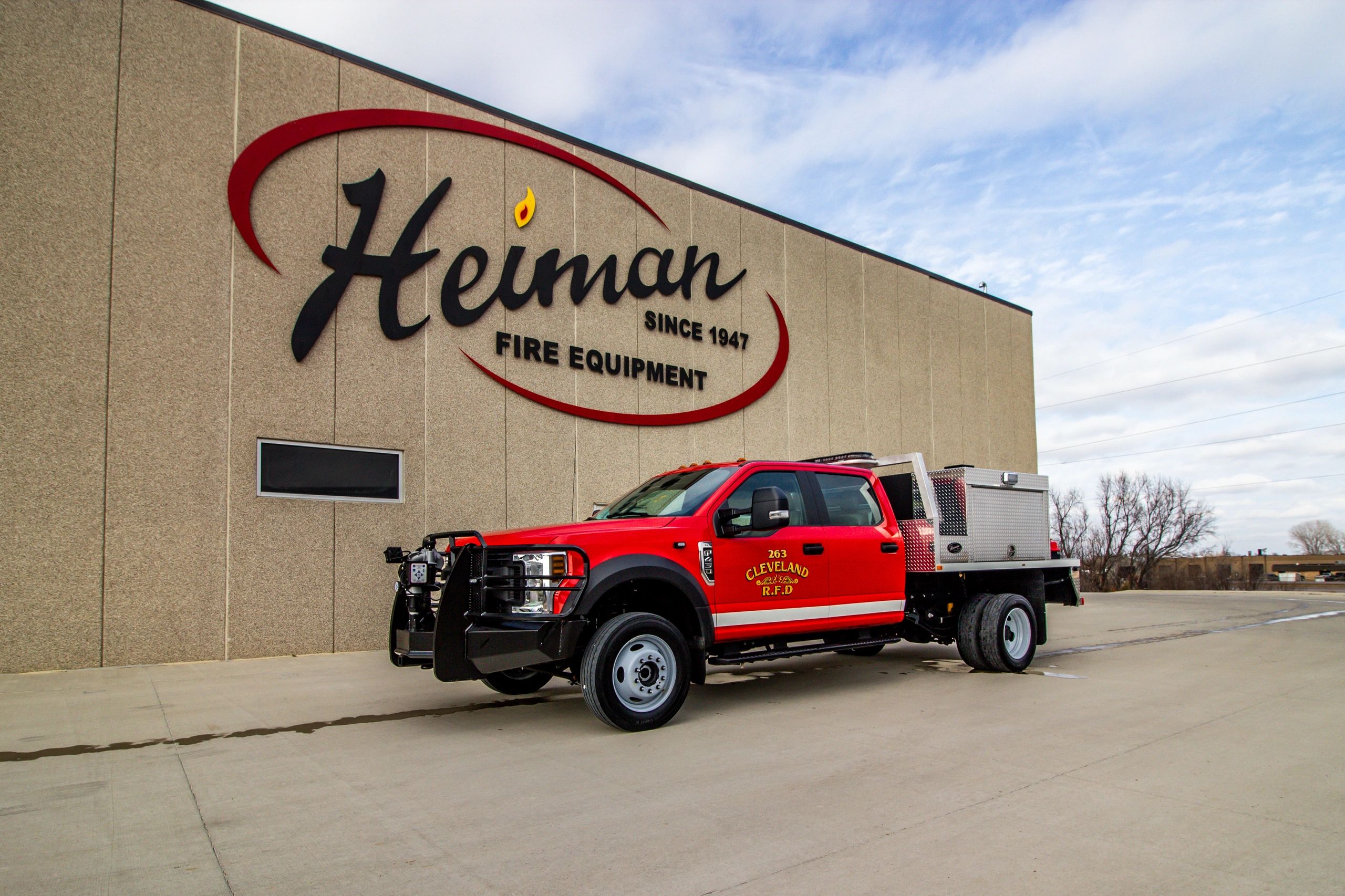 Cleveland, ND Fire Dept. - Heiman Fire Wildland