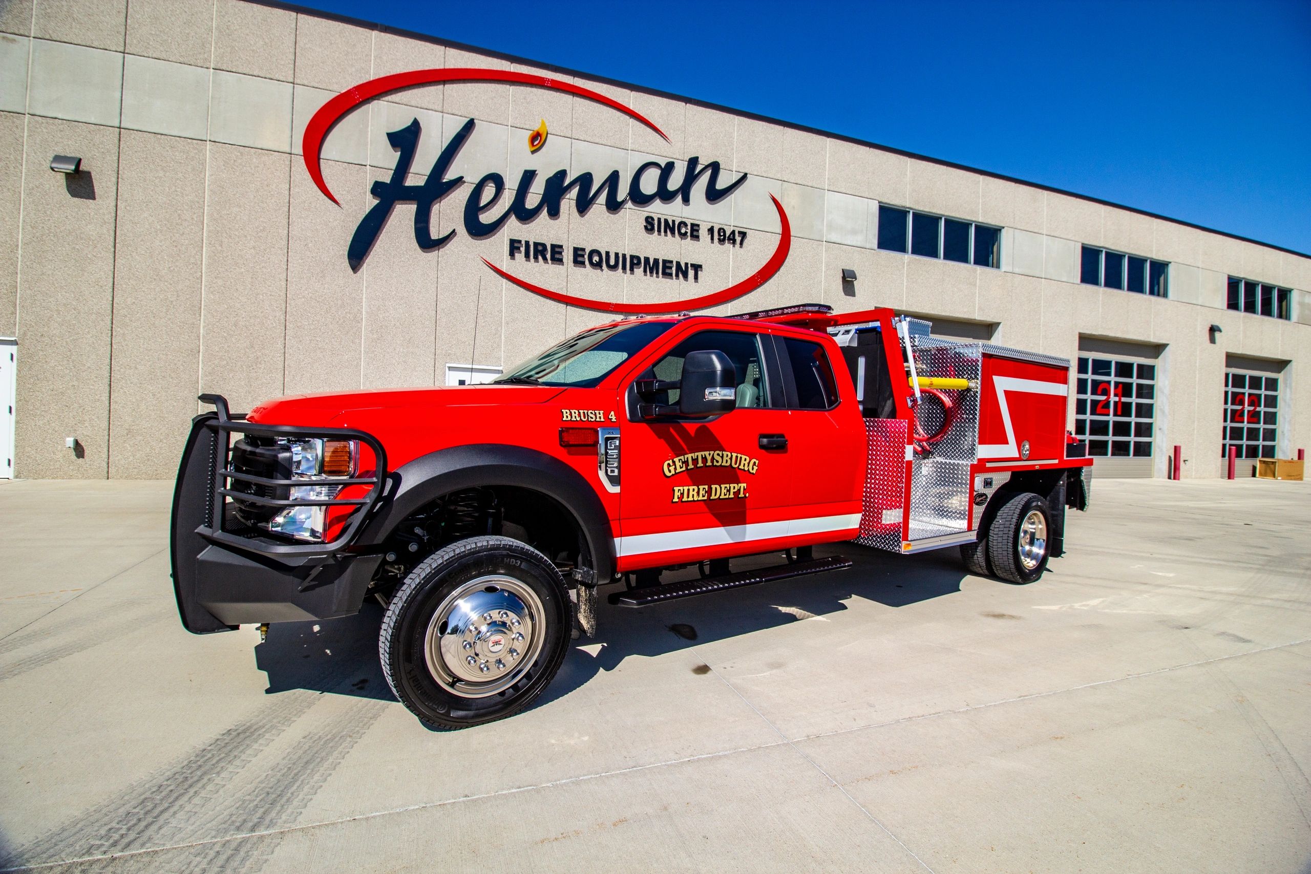 Gettysburg, SD Fire Dept. - Heiman Fire Wildland