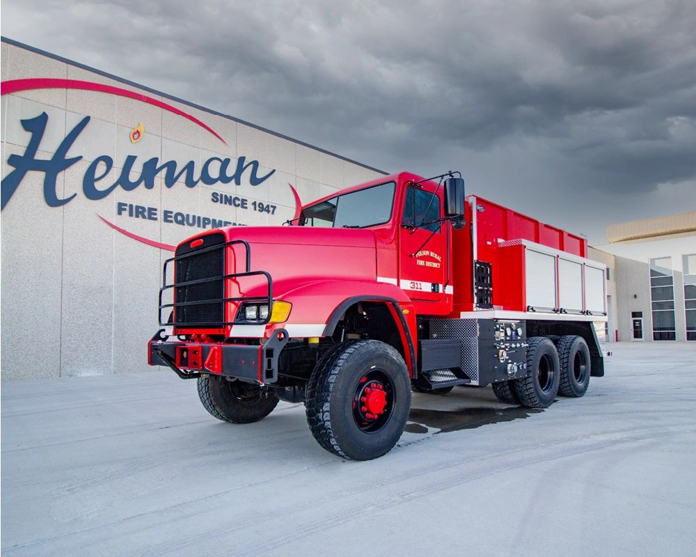 Polson, MT - Heiman Fire Wildland Tanker