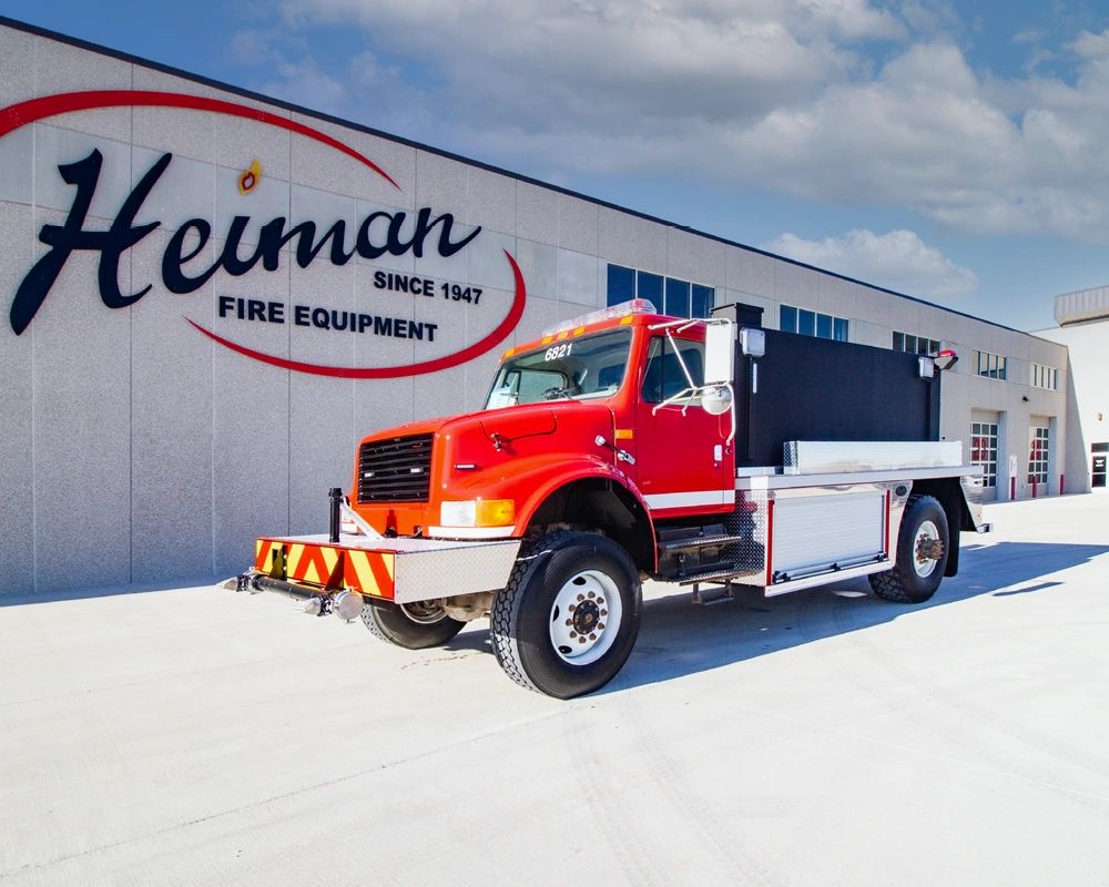 Tri Lakes, MT - Heiman Fire Wildland Tanker