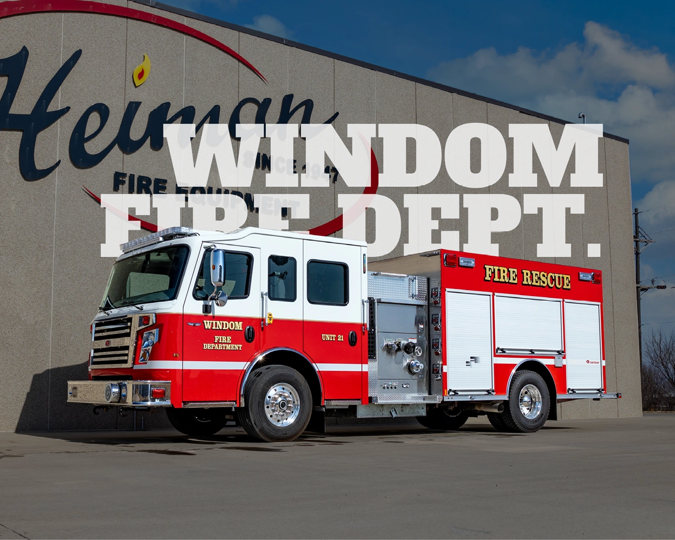 Windom Fire Dept, MN - Rosenbauer Pumper