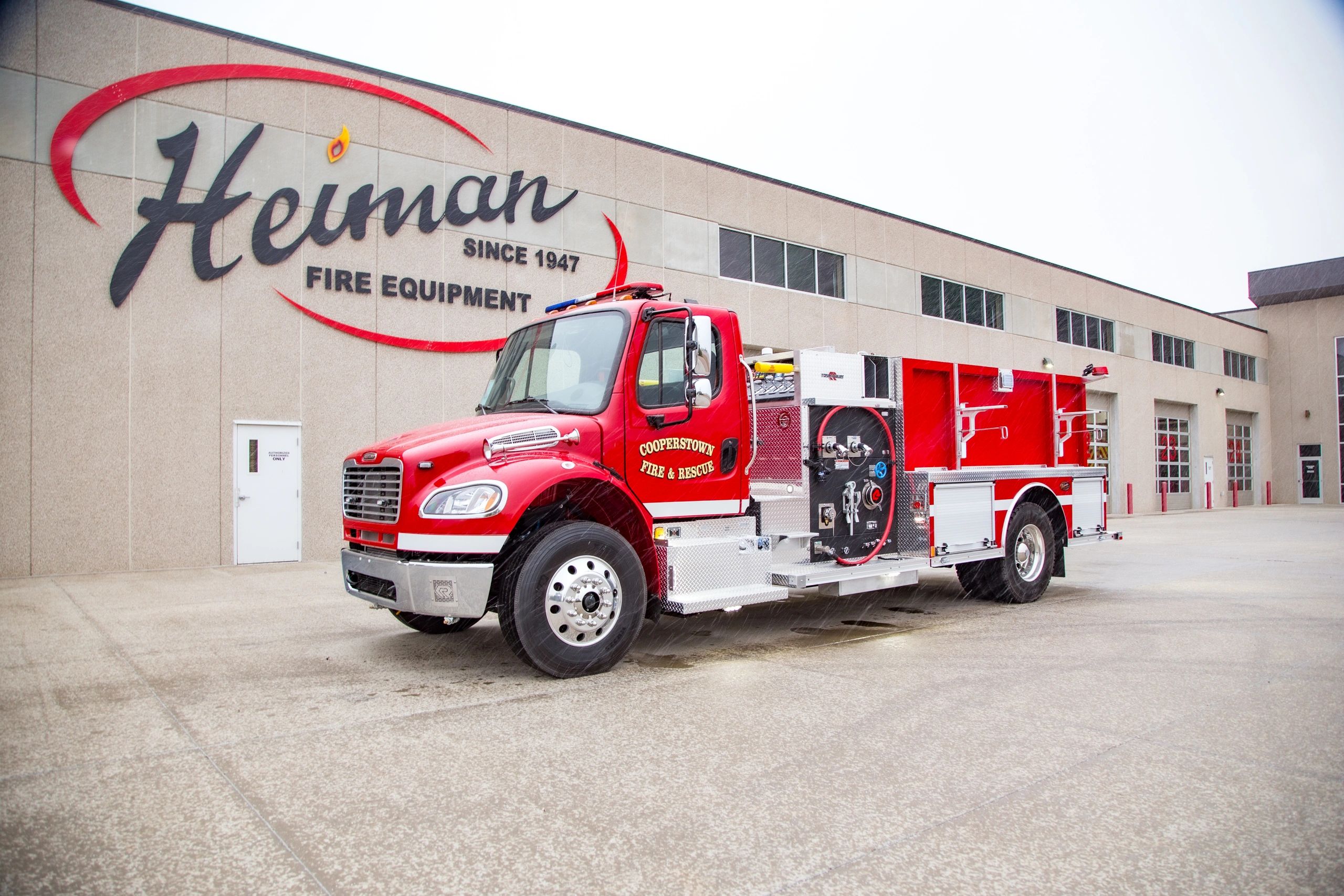 Cooperstown, ND Fire Dept. - Rosenbauer Pumper