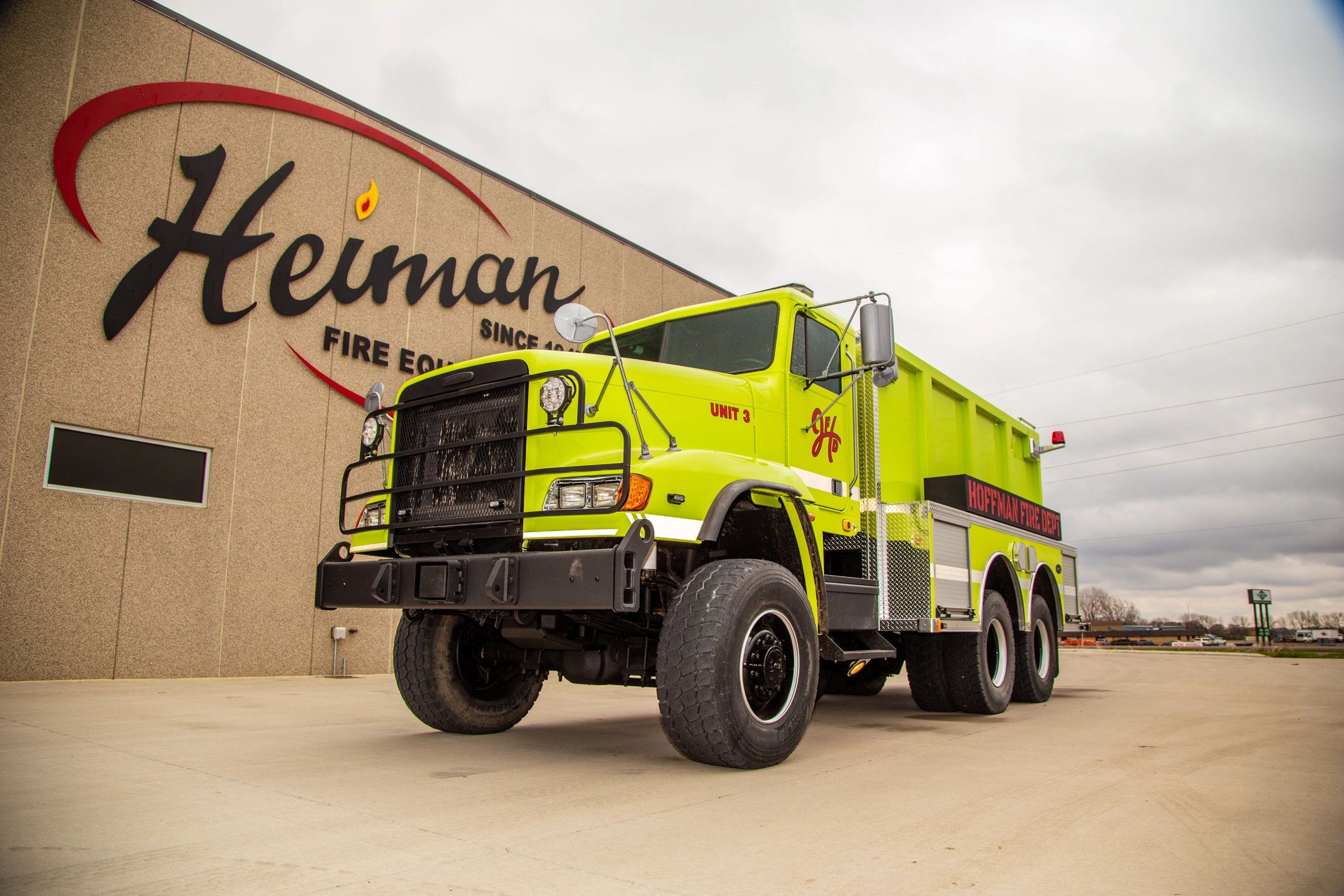 Hoffman, MN Fire Dept. - Heiman Fire WaterKing Tanker