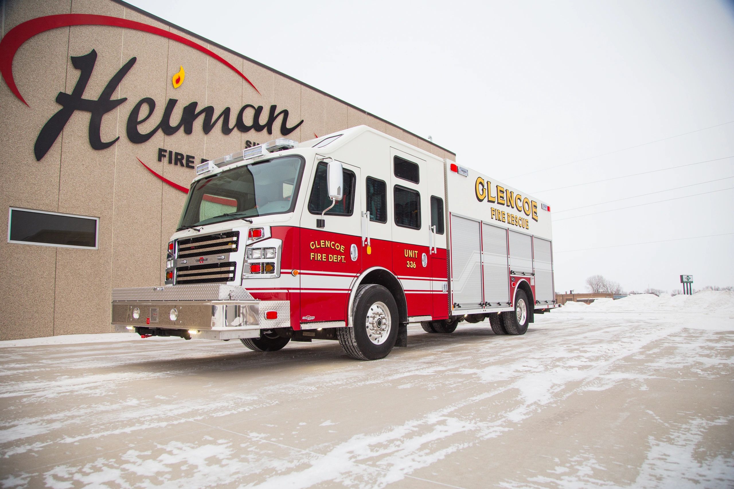 Glencoe, MN Fire Dept. - Rosenbauer Tanker