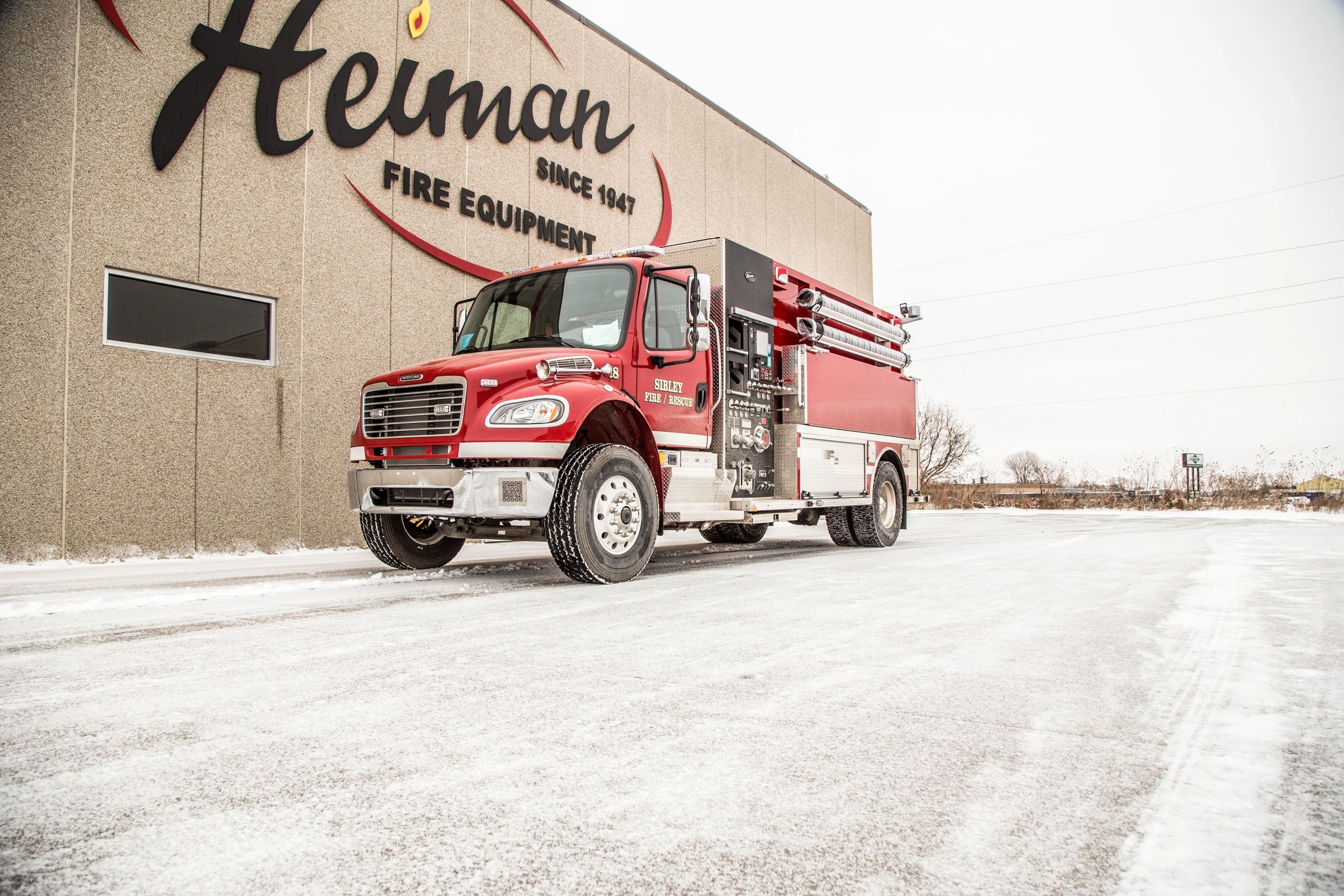 Sibley, IA Fire and Rescue - Rosenbauer Tanker