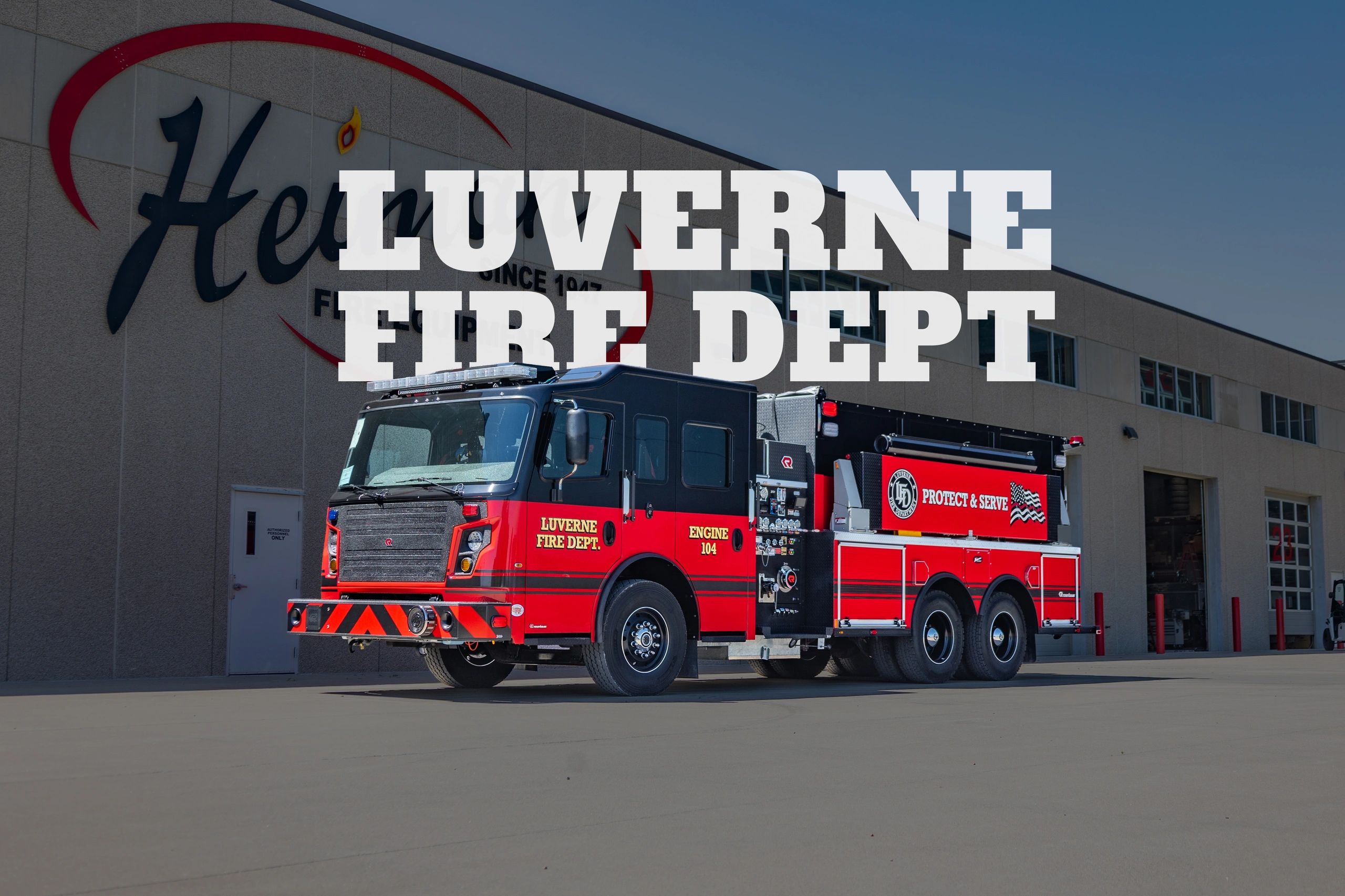 Luverne Fire Dept, MN - Rosenbauer Pumper Tanker