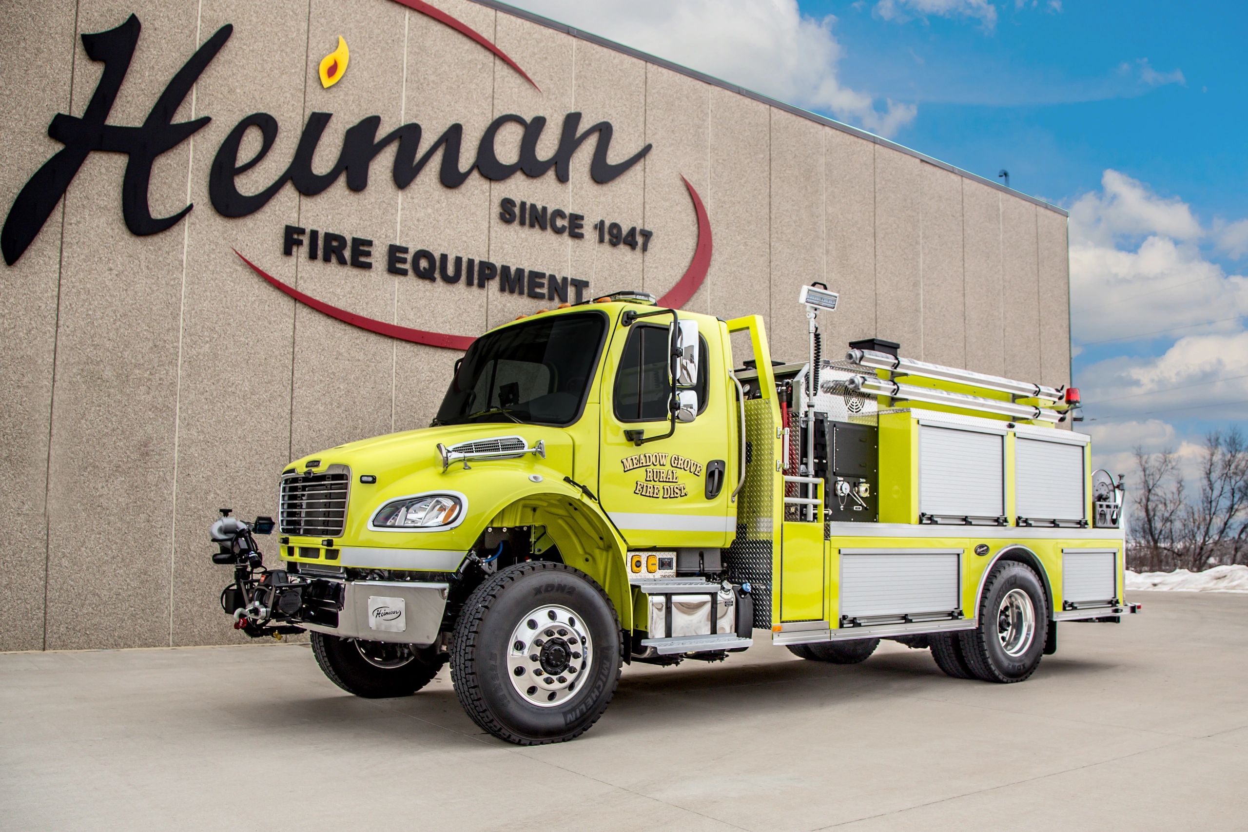 Meadow Grove, NE Fire Dept. - Heiman Fire WaterKing Tanker
