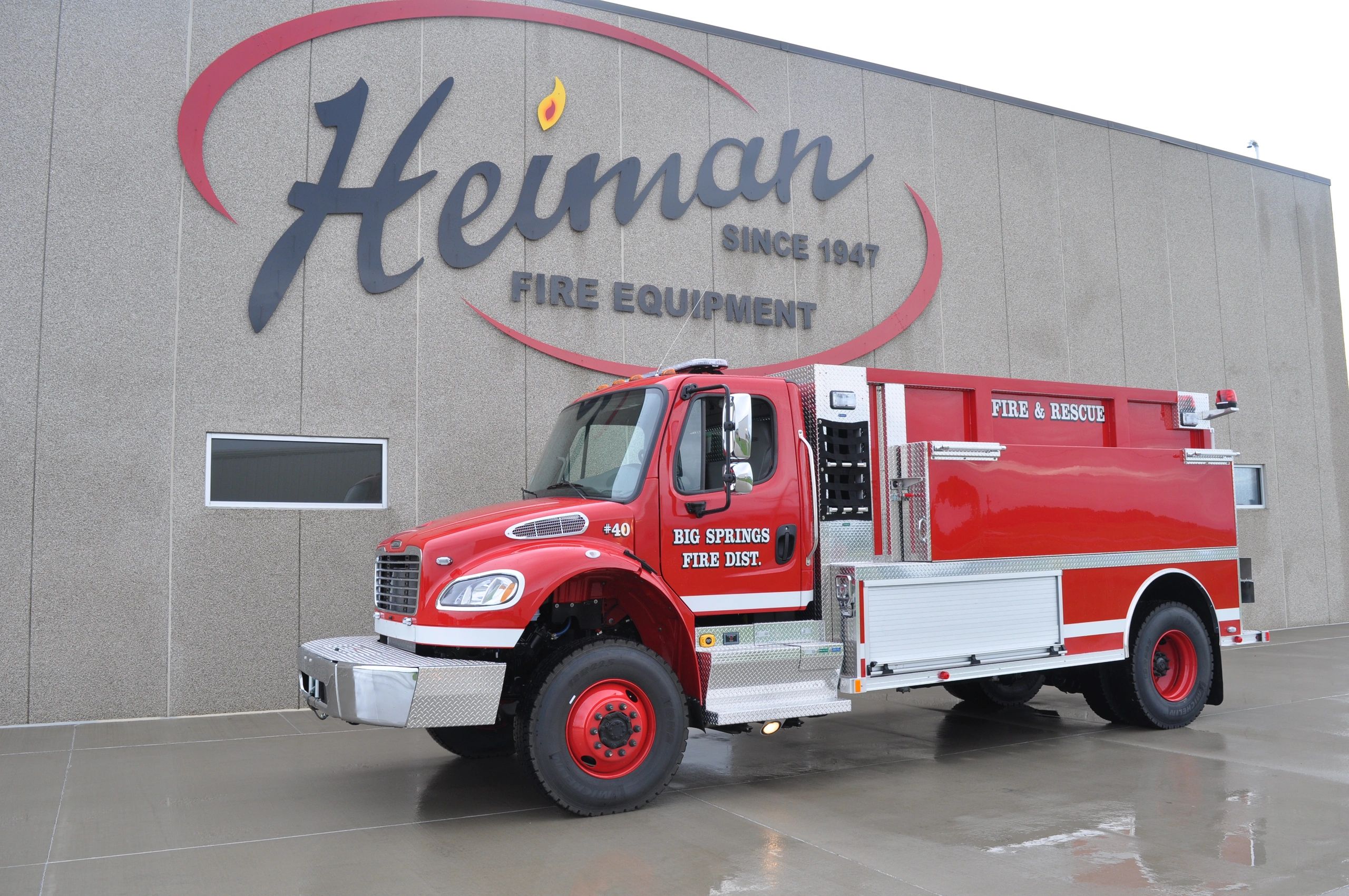 Big Springs, NE Fire Dept. - Heiman Fire WaterKing