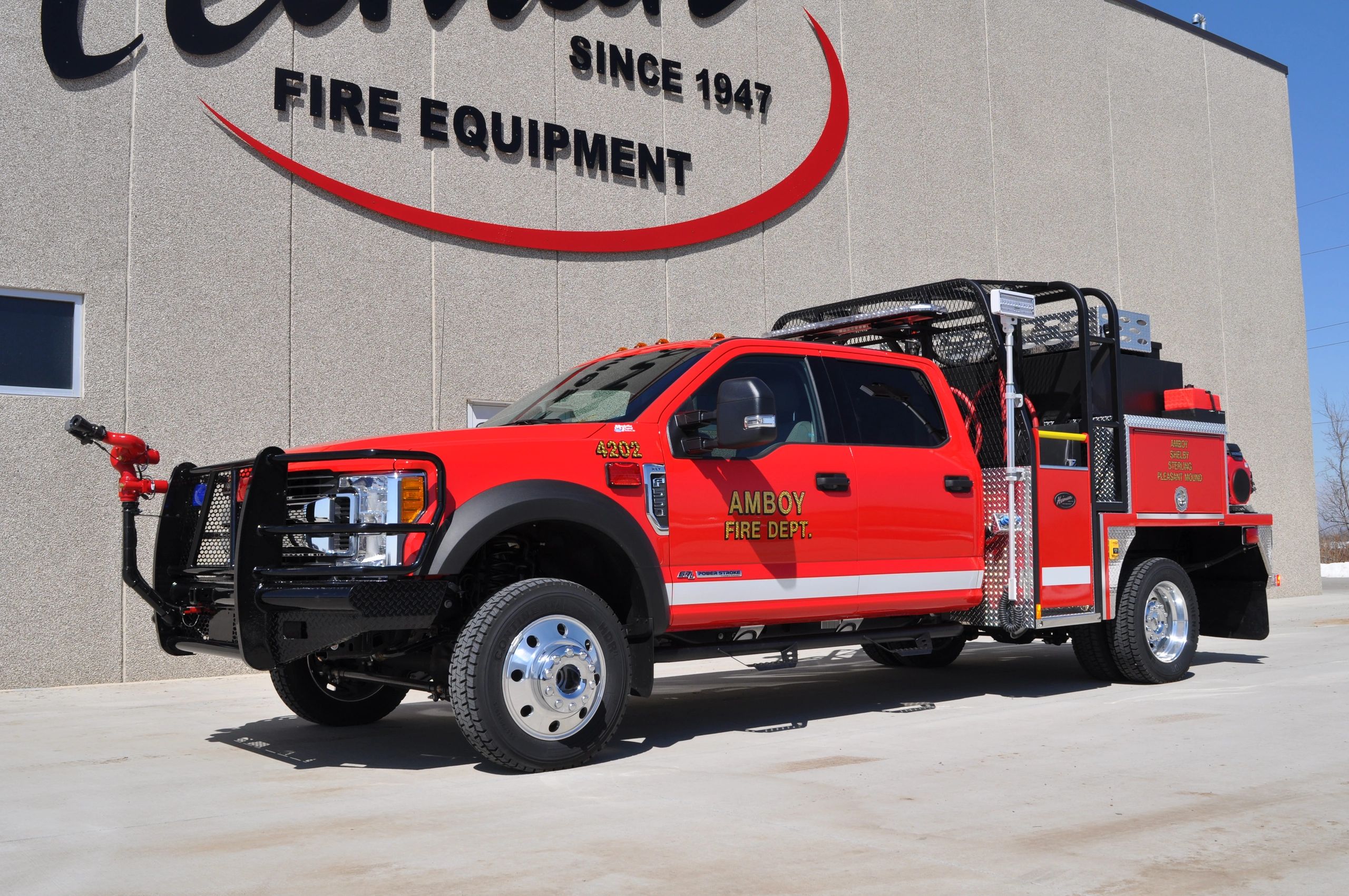 Amboy, MN Fire Dept. - Heiman Fire Wildland