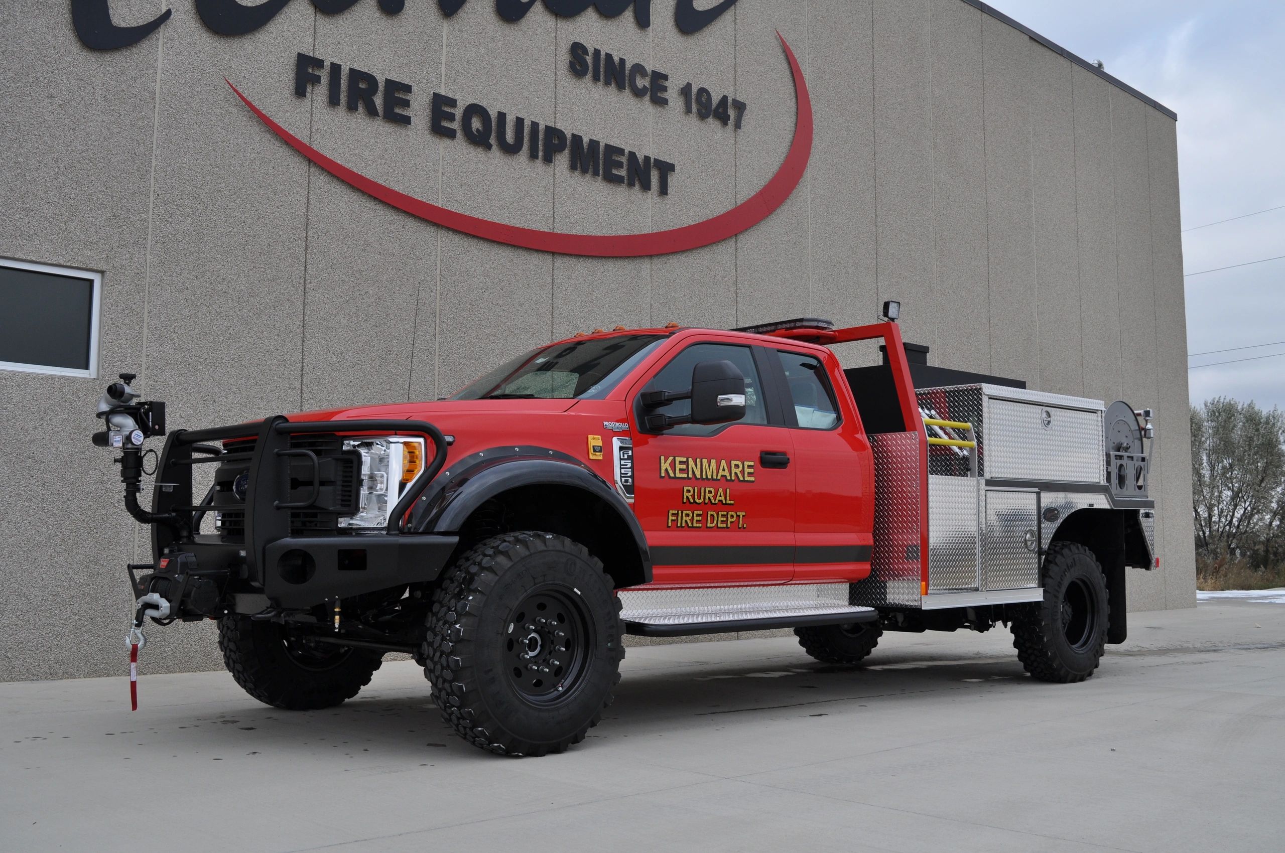 Kenmare, ND Fire Dept. - Heiman Fire Wildthing