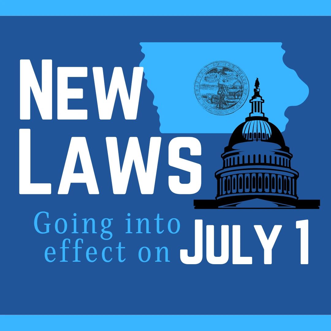 New Laws Start July 1