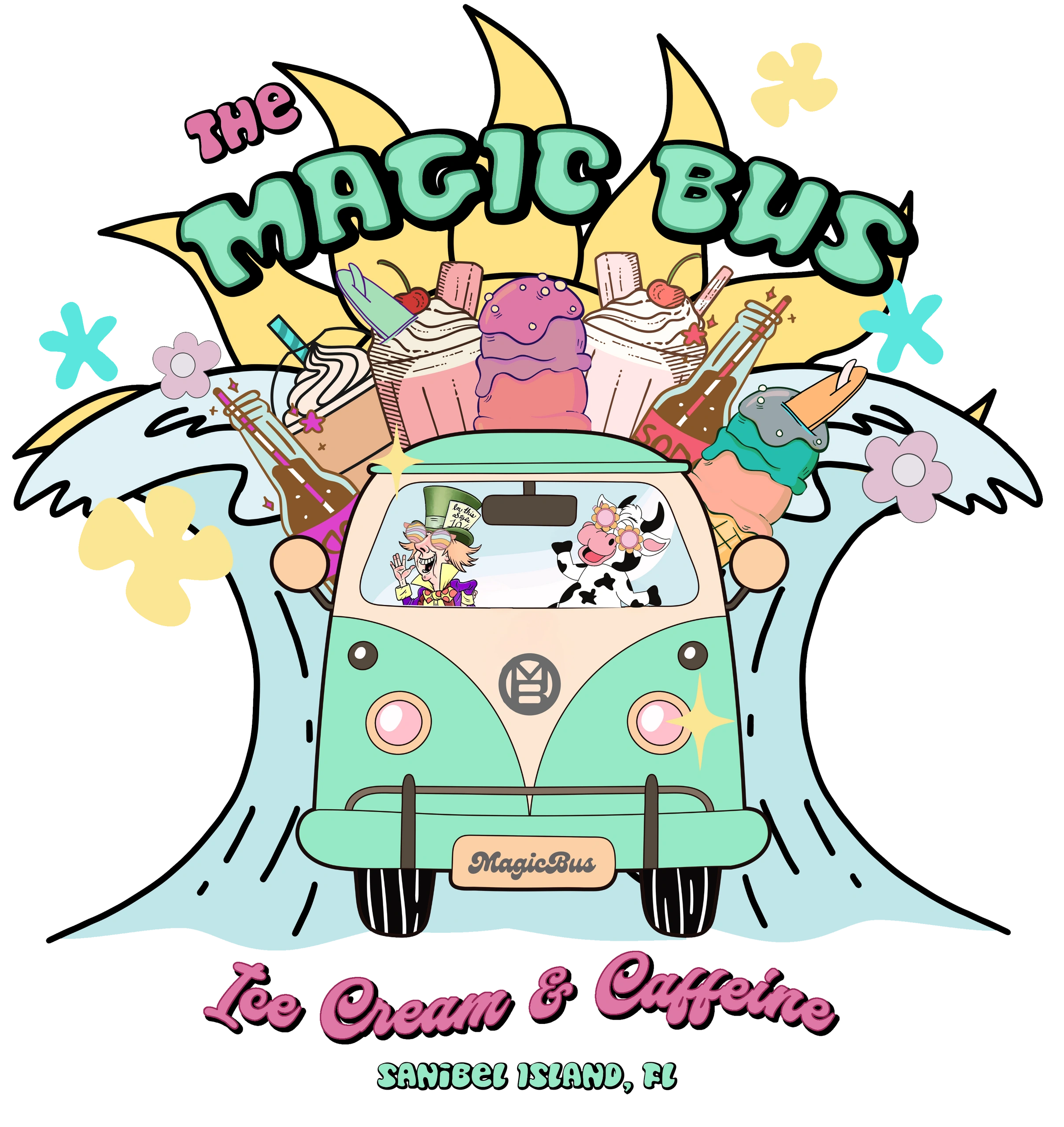 Menu | The Magic Bus on Sanibel Island