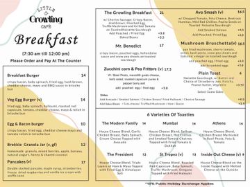 LITTLE GROWLING CAFE