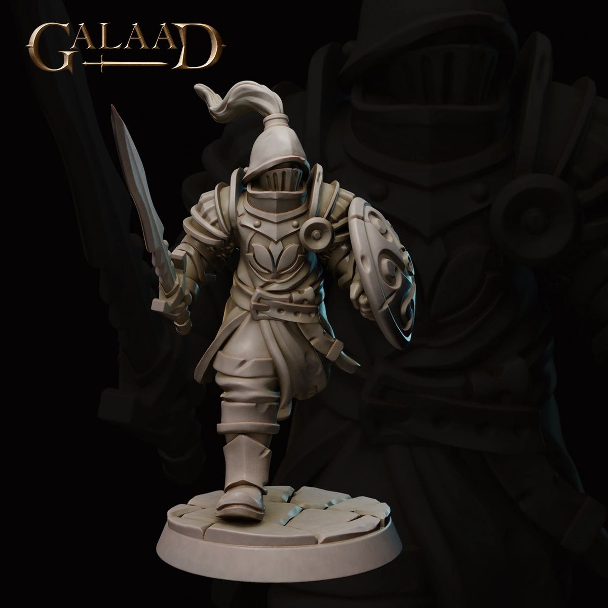 Crown Guard w/ Sword & Shield