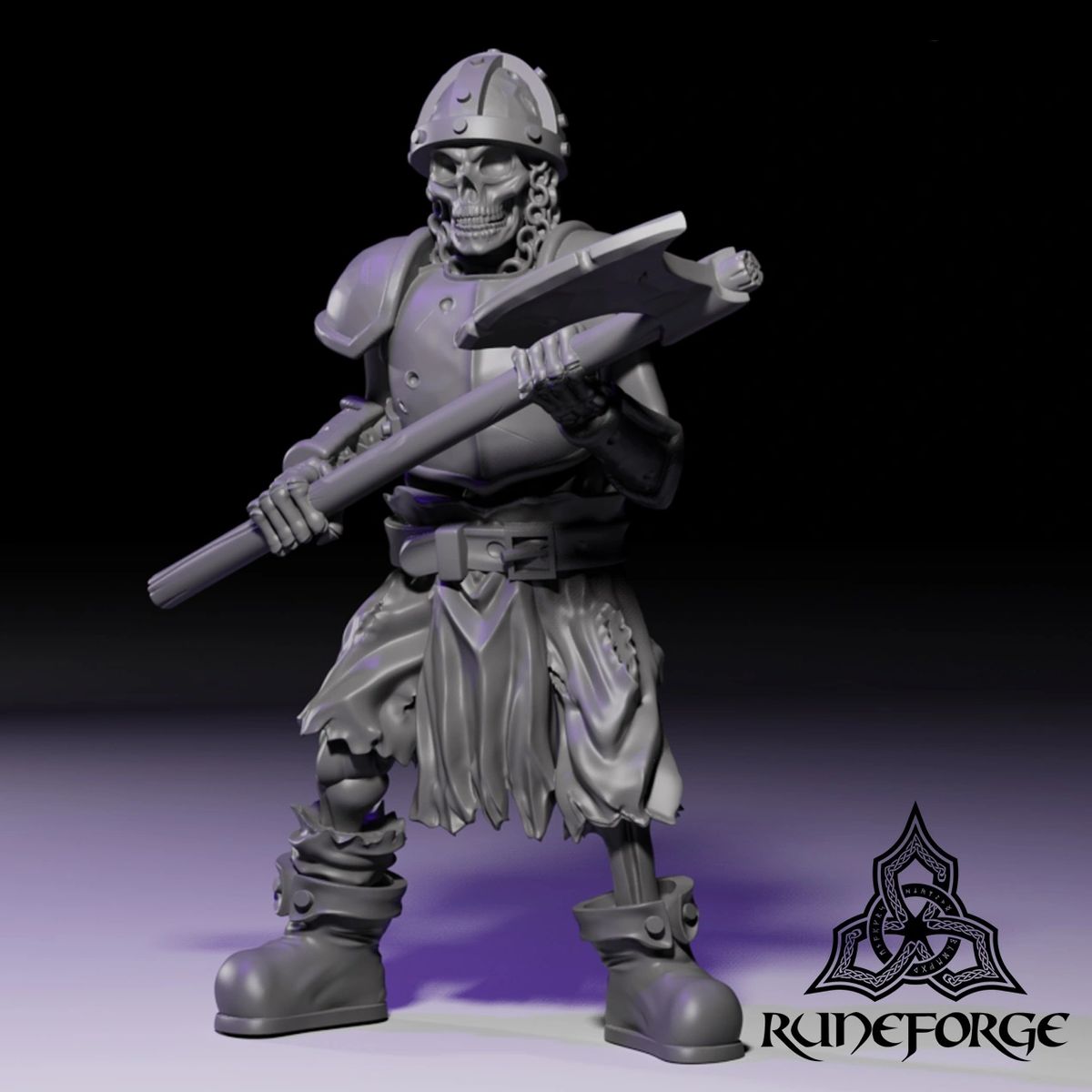 Skeleton - Two-handed Axe