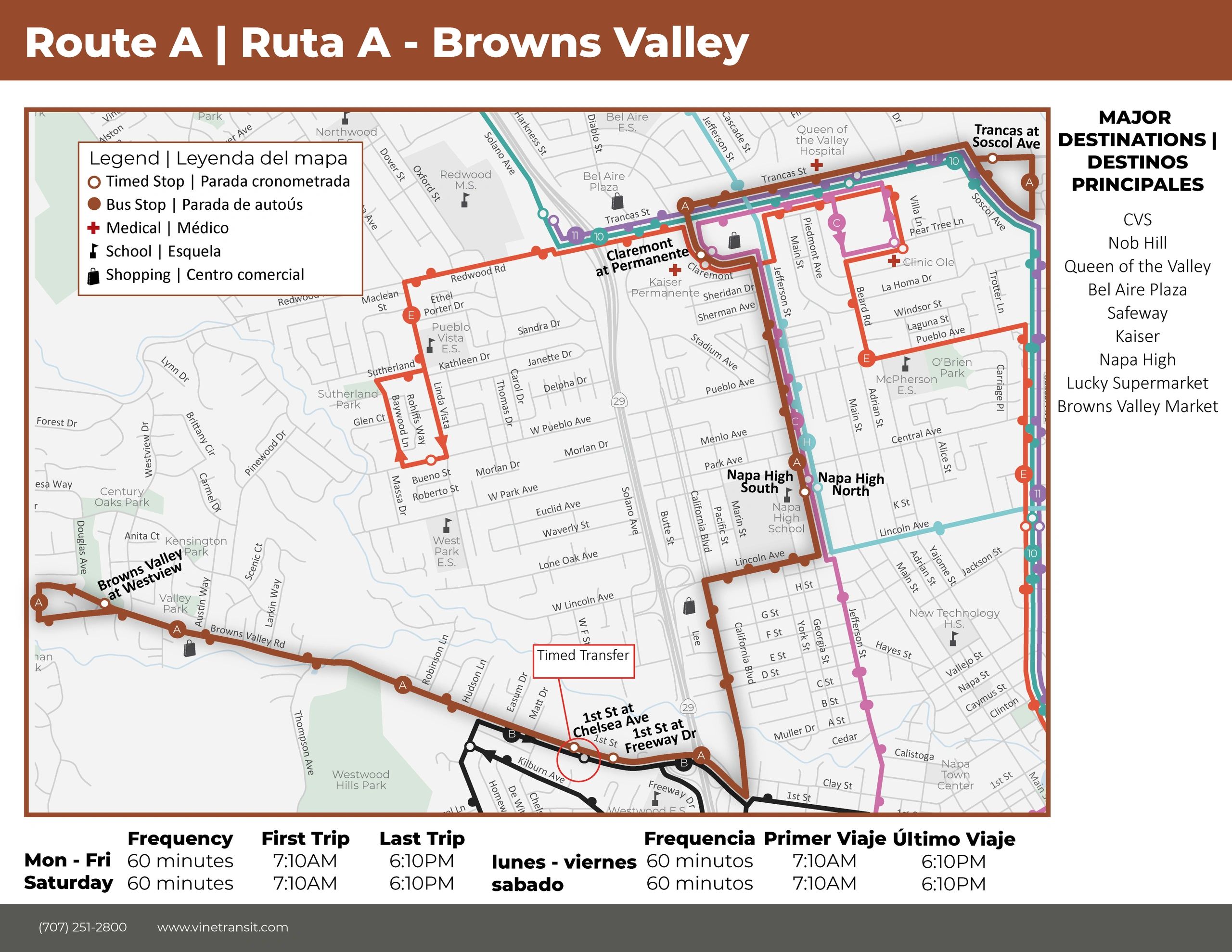 Route 1 (A) Browns Valley