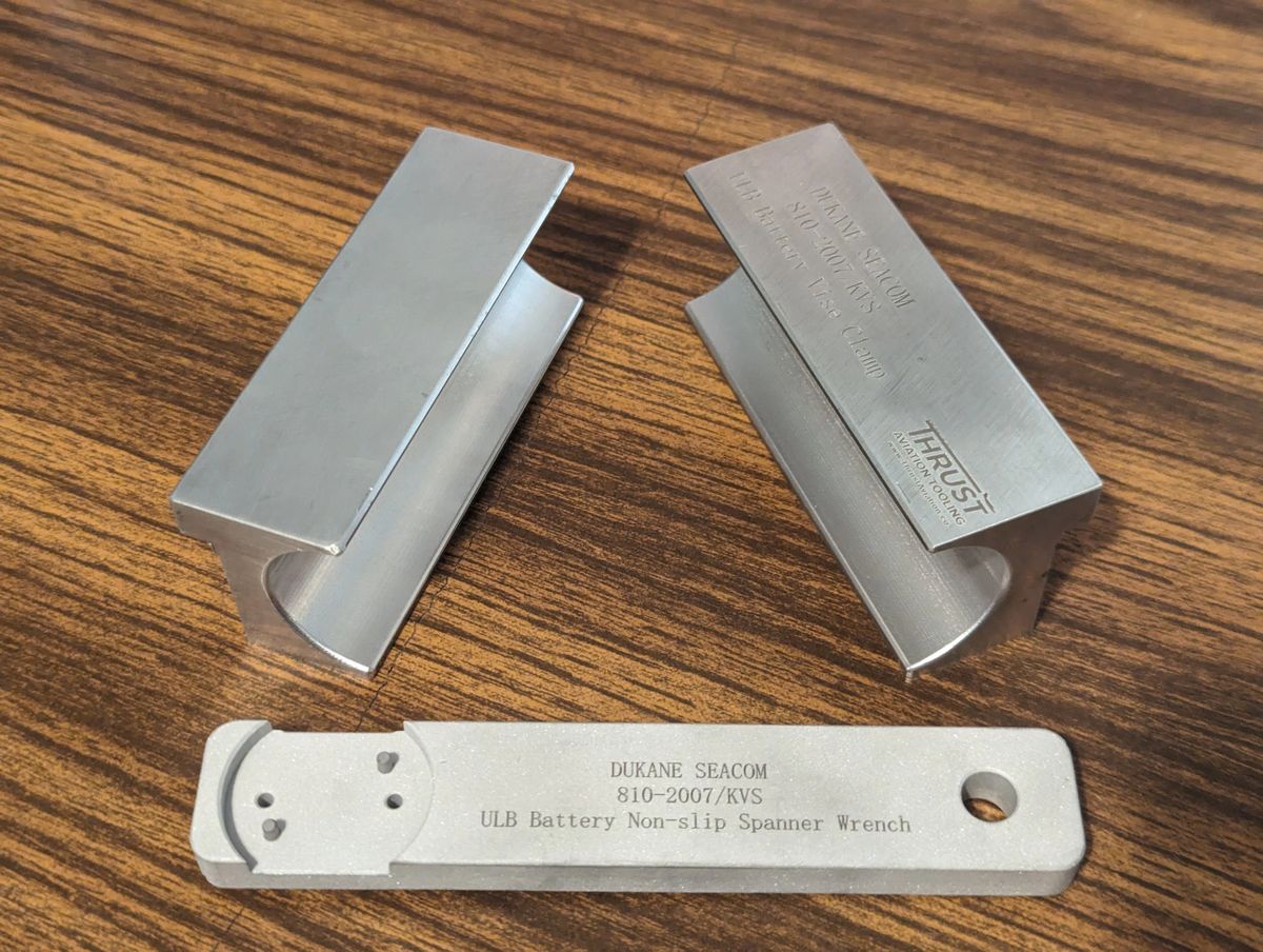 DK-120/90 and DK140 ULB Spanner Wrench and Vise Clamp