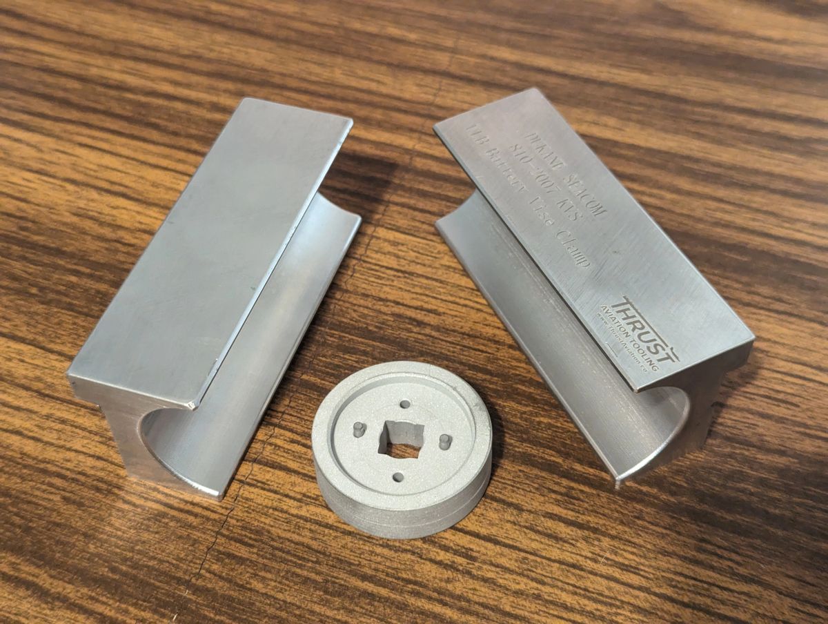 DK120/90 and DK140 ULB Spanner Socket and Vise Clamp Package