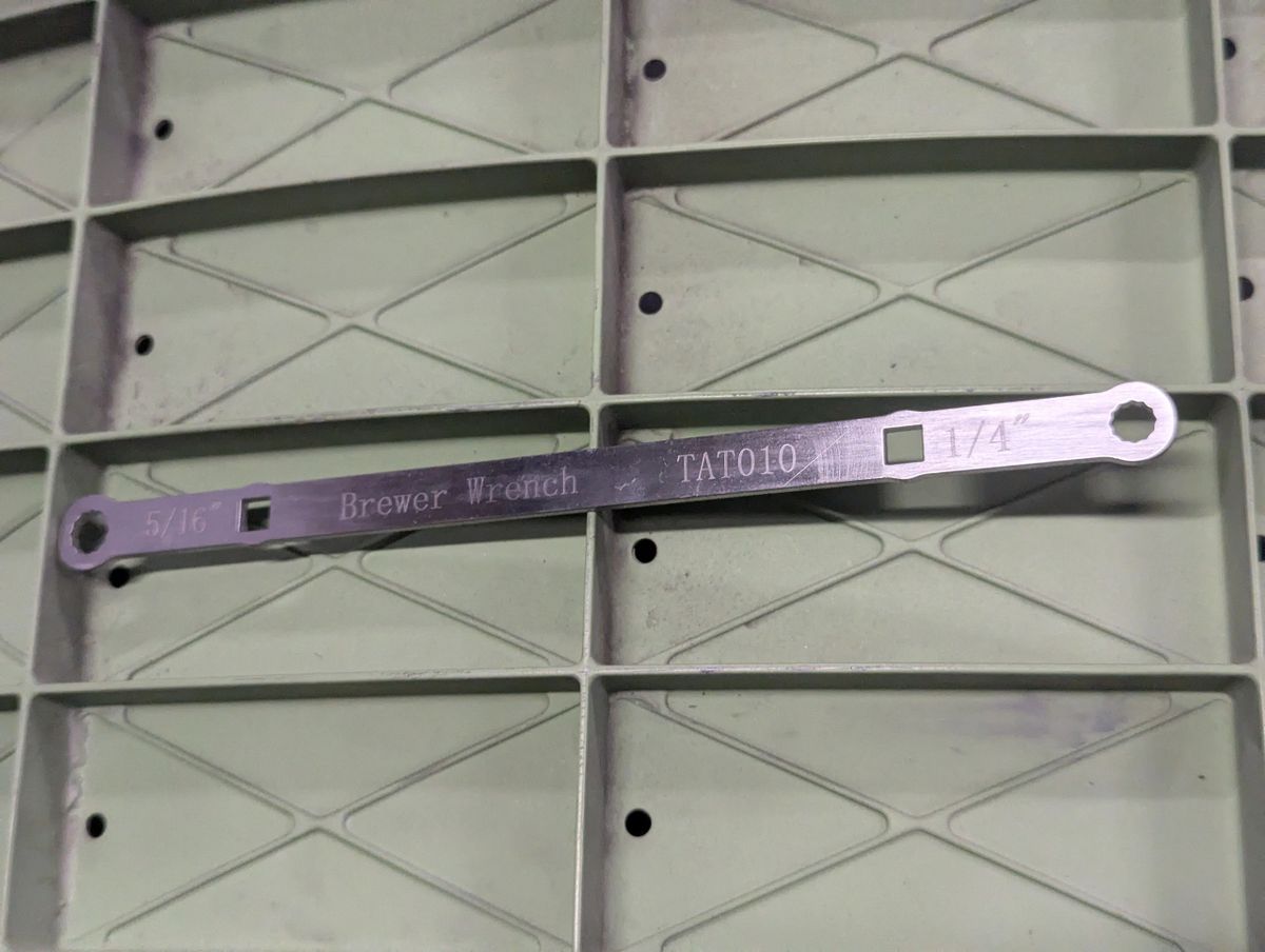 1/4" 5/16" Torqueable Thin Wrench