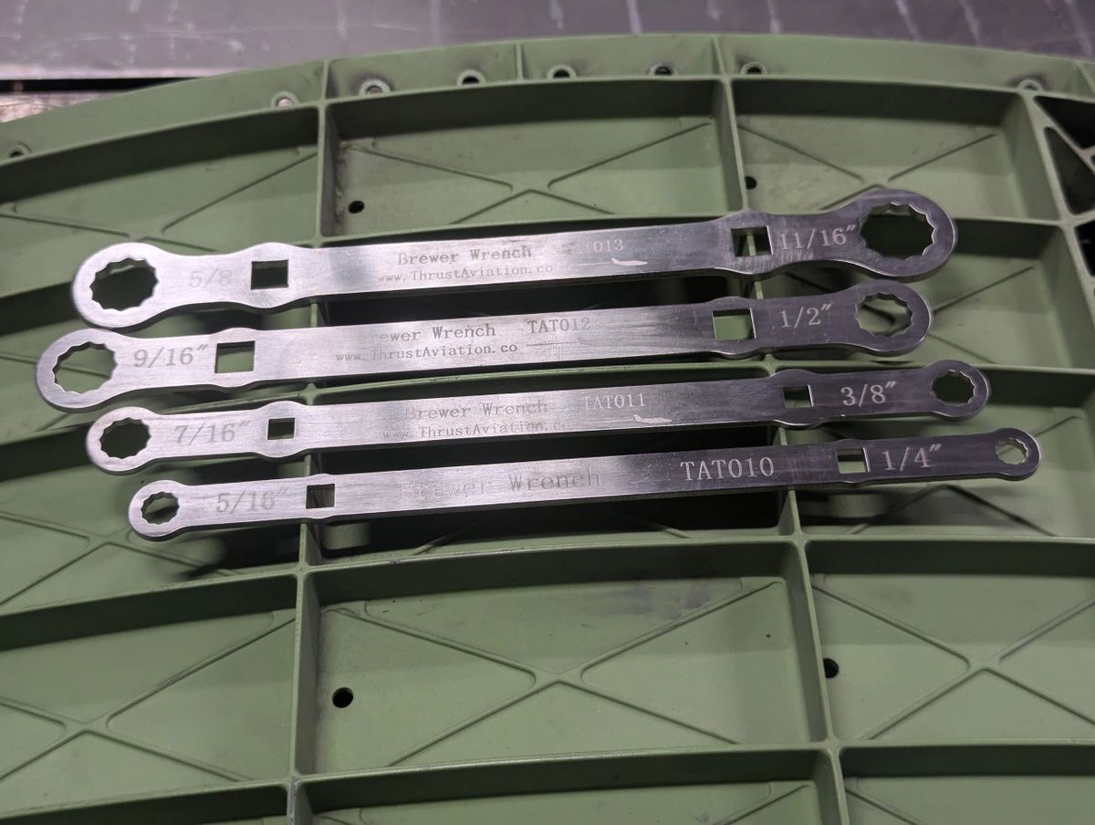 Torqueable Thin Wrench Set