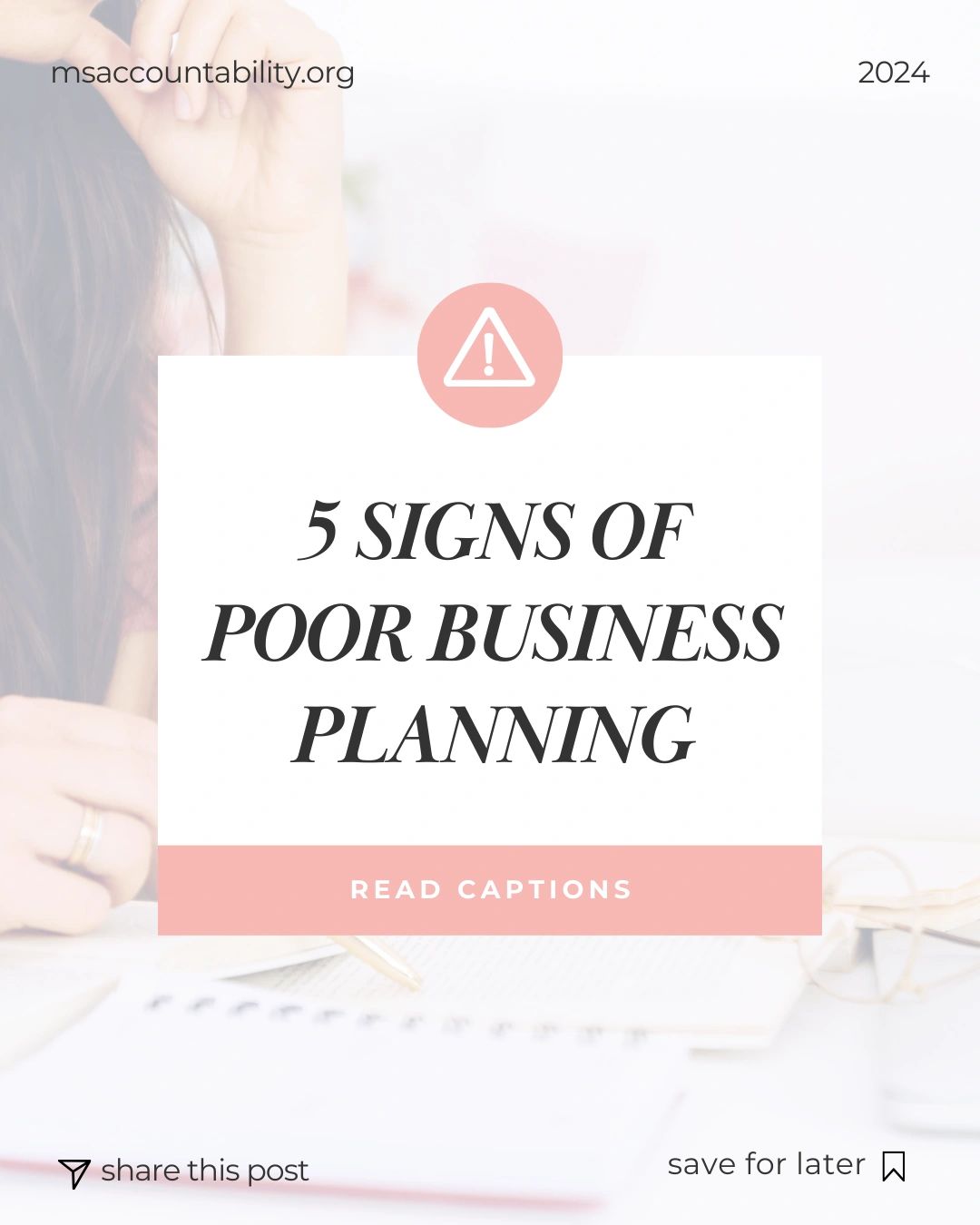 5 Signs of Poor Business Planning
