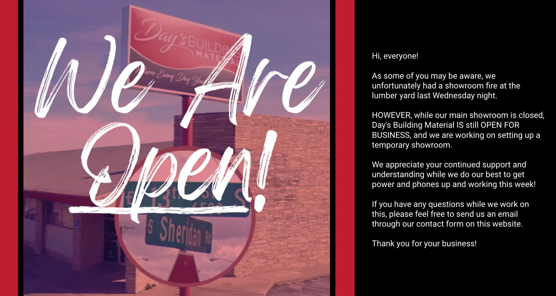 Days Building Material