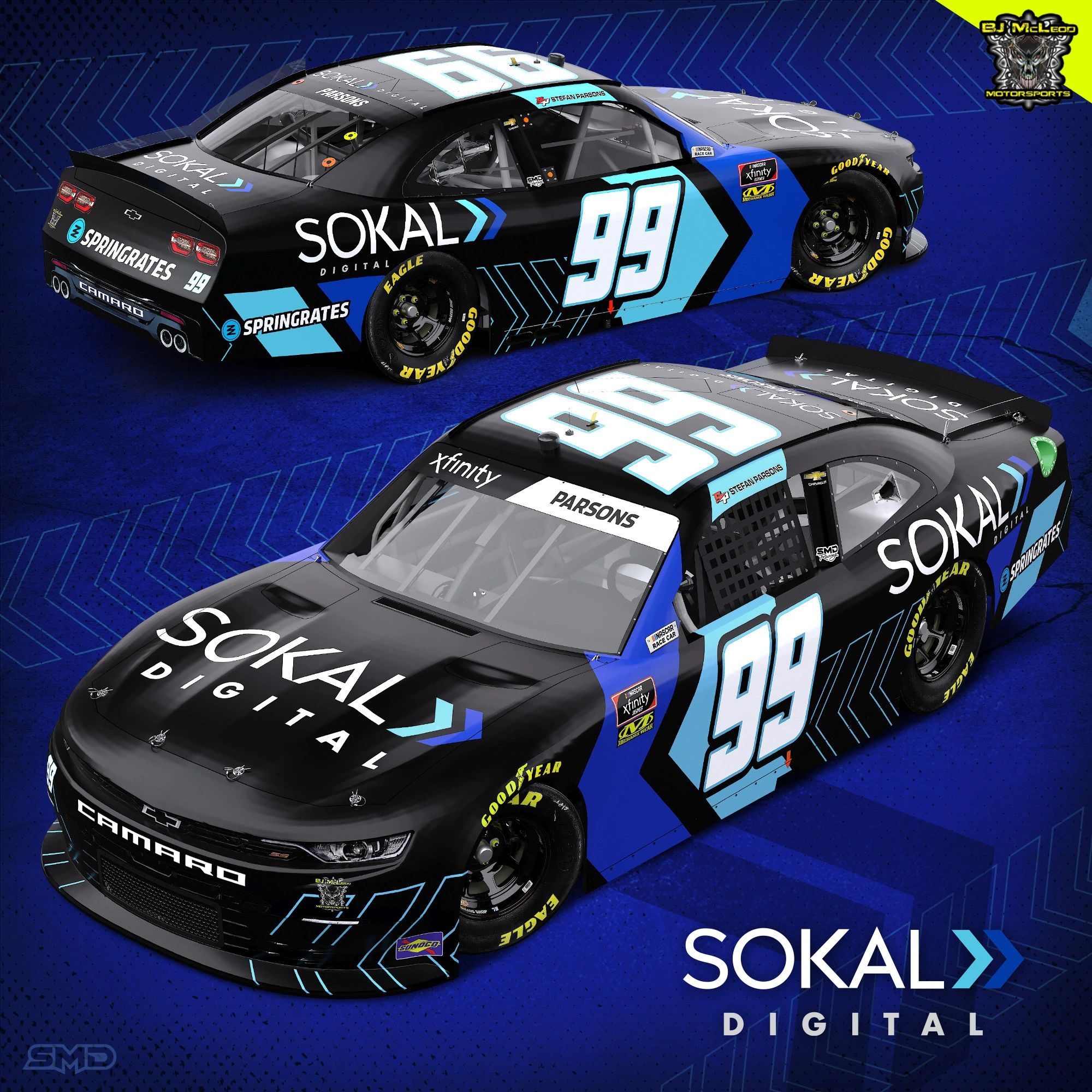 Sokal Digital to partner with Stefan Parsons and BJMM in Daytona