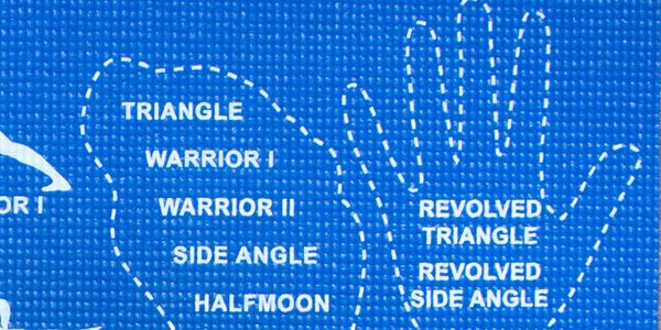 CopyCat Yoga - Instructional Yoga Mat, Alignment Yoga Mat, Yoga Mat