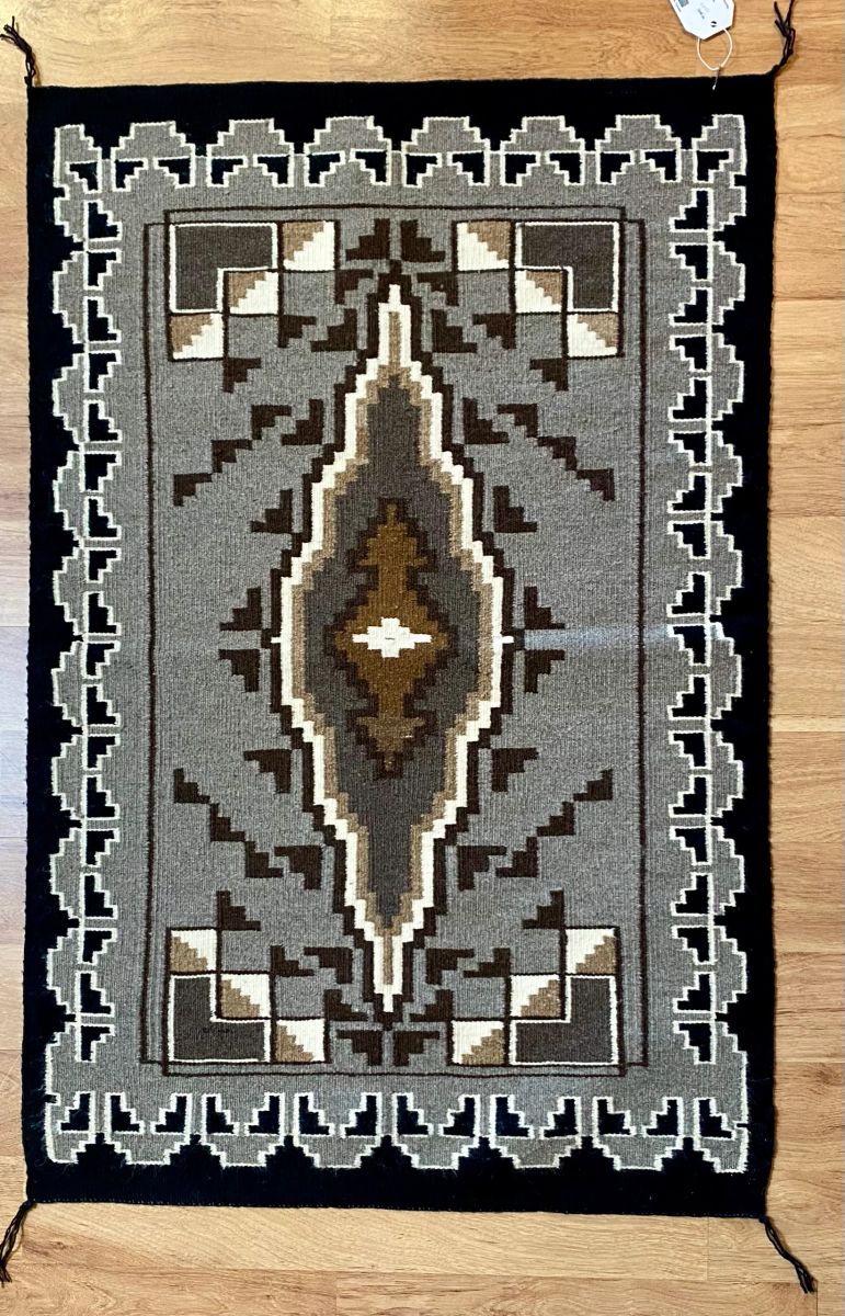 Two Grey Hills Weaving by Alice Haskie