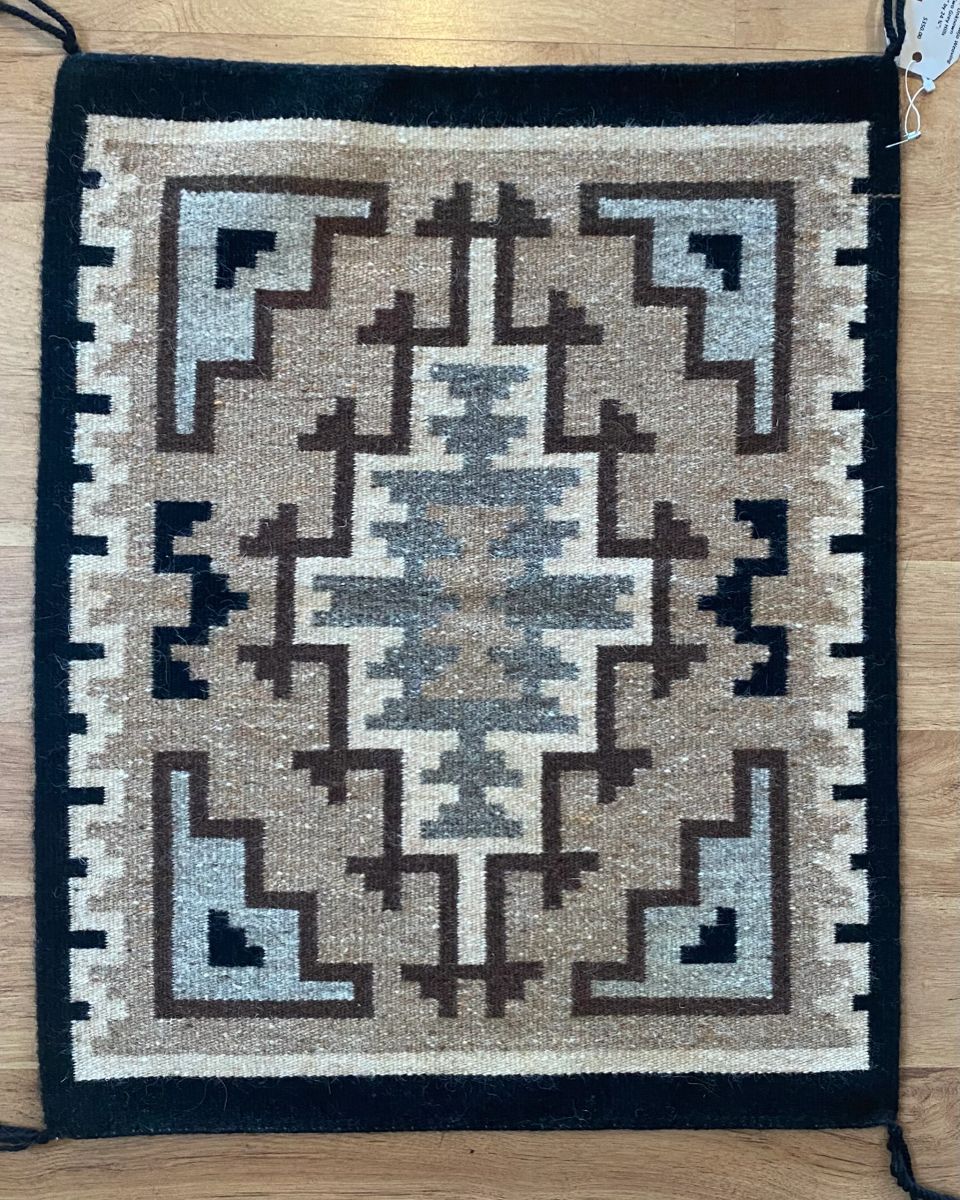Fabulous Navajo Two Grey Hills Weaving