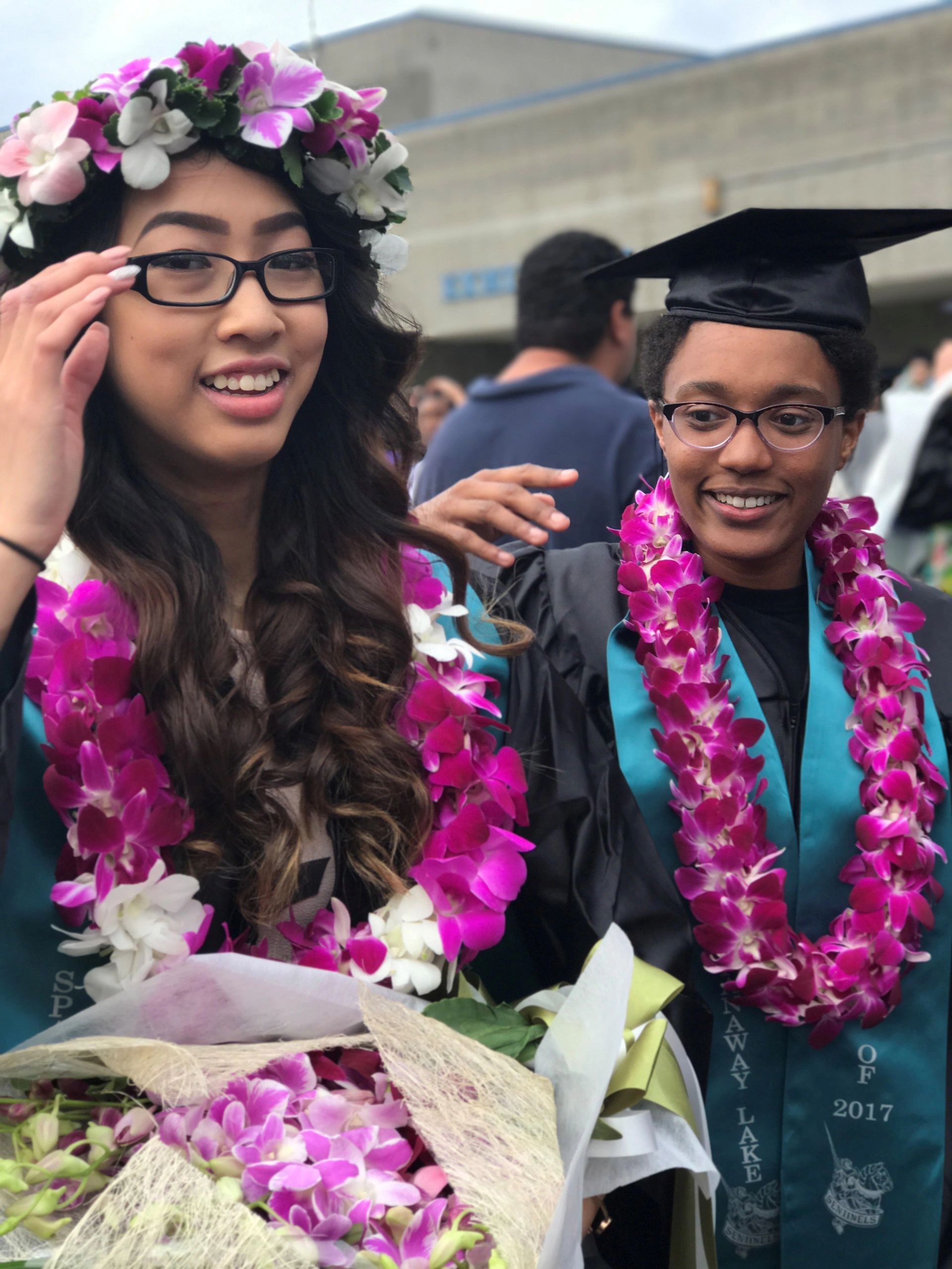 Flowers, Fresh Orchid Handmade Leis for Graduation, Fresh Orchid Leis ...