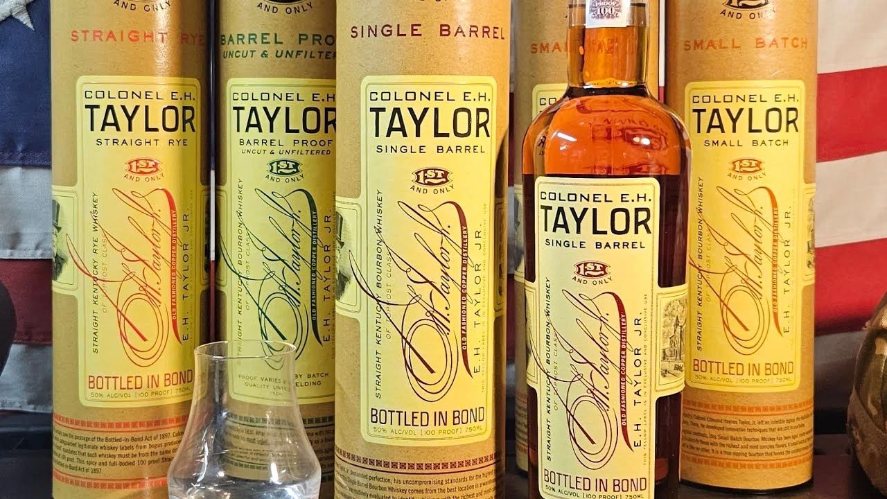 Bourbon & Bites: The Colonel EH Taylor Lineup