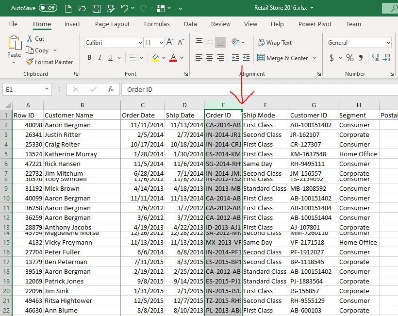 10 Awesome Excel Tips: Column and Row Width To the Rescue!