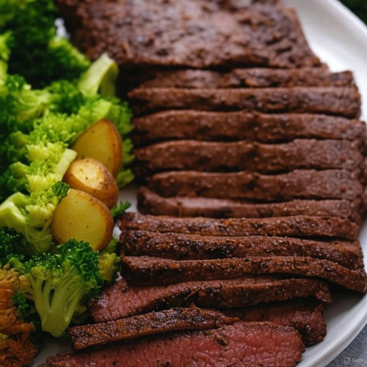 100% Grass-Fed Beef Flat Iron Steak (avg. 1 lb)