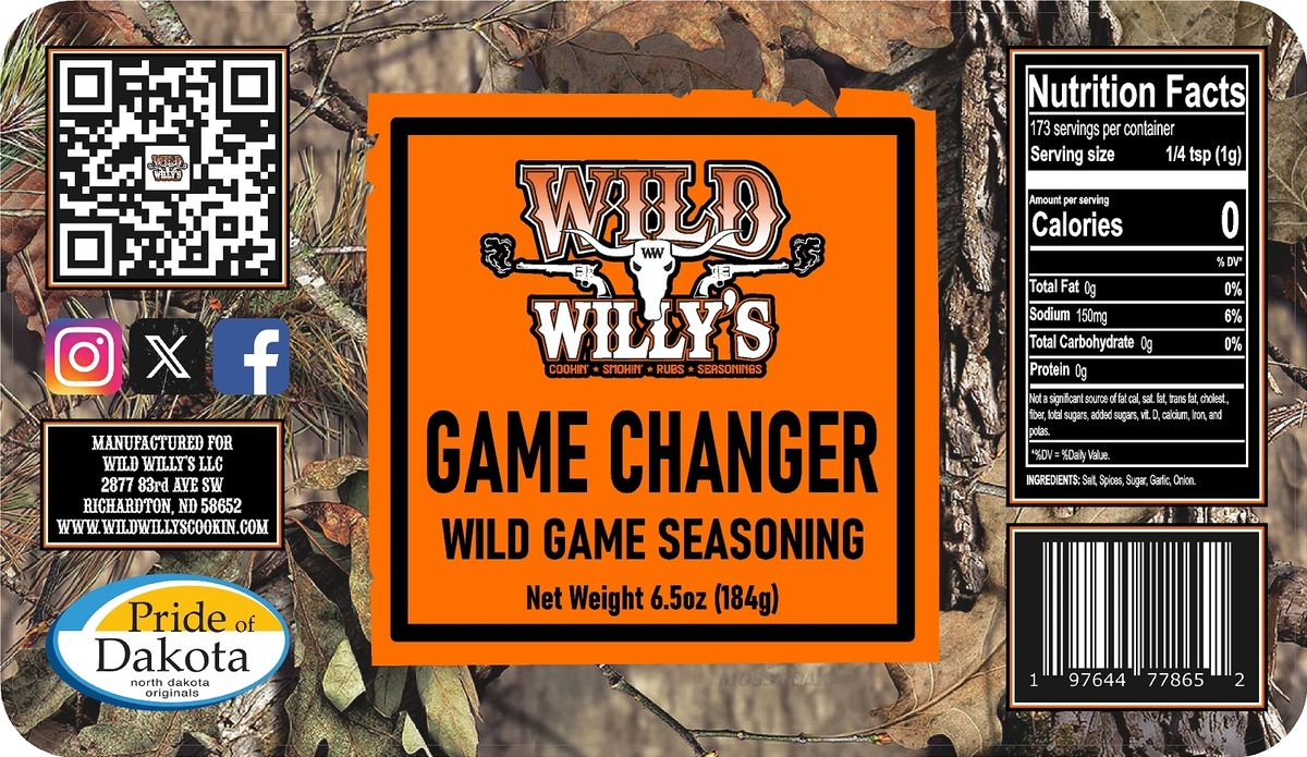 WW "Game Changer" Wild Game Seasoning