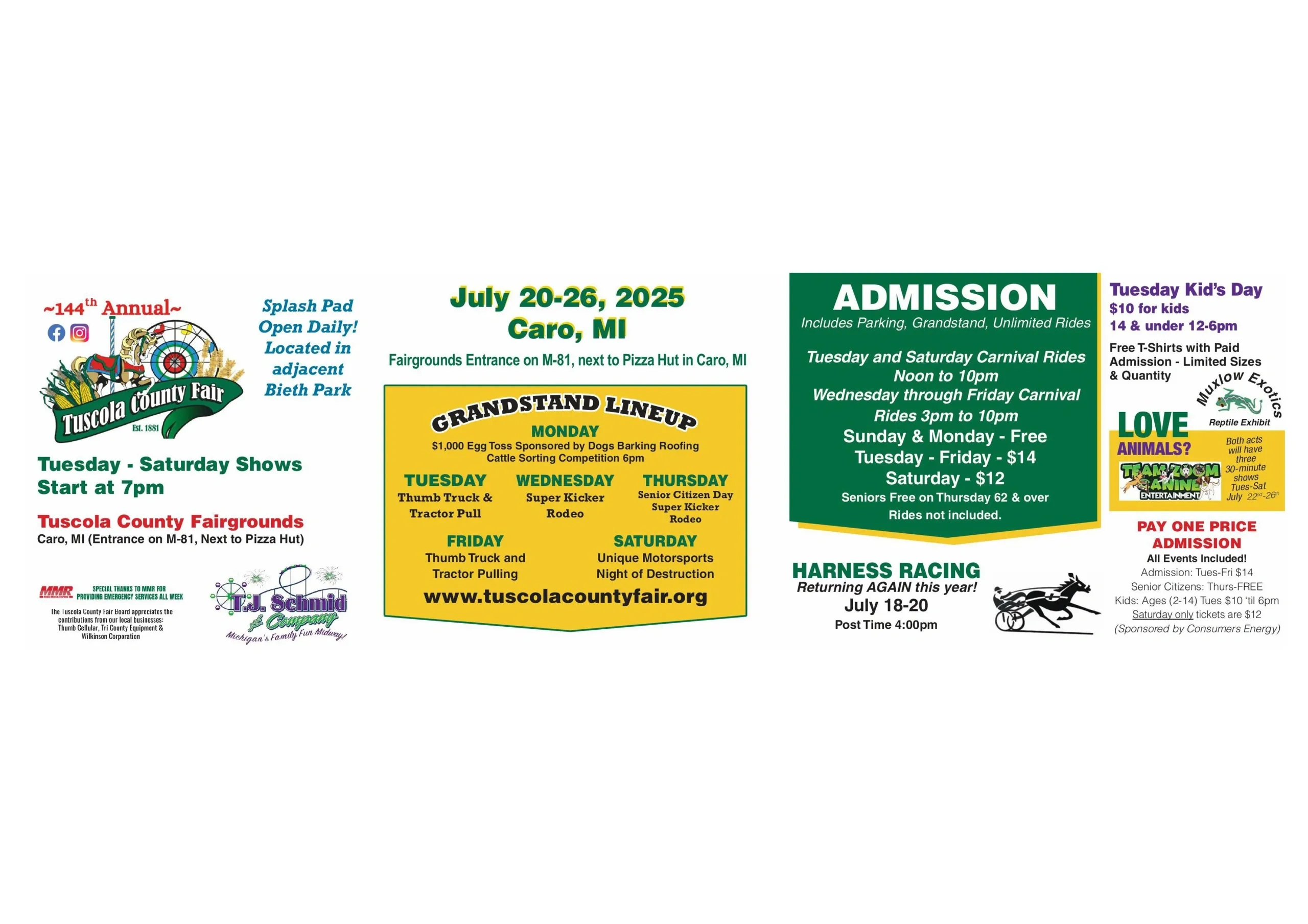 Fair Schedule fair-schedule
