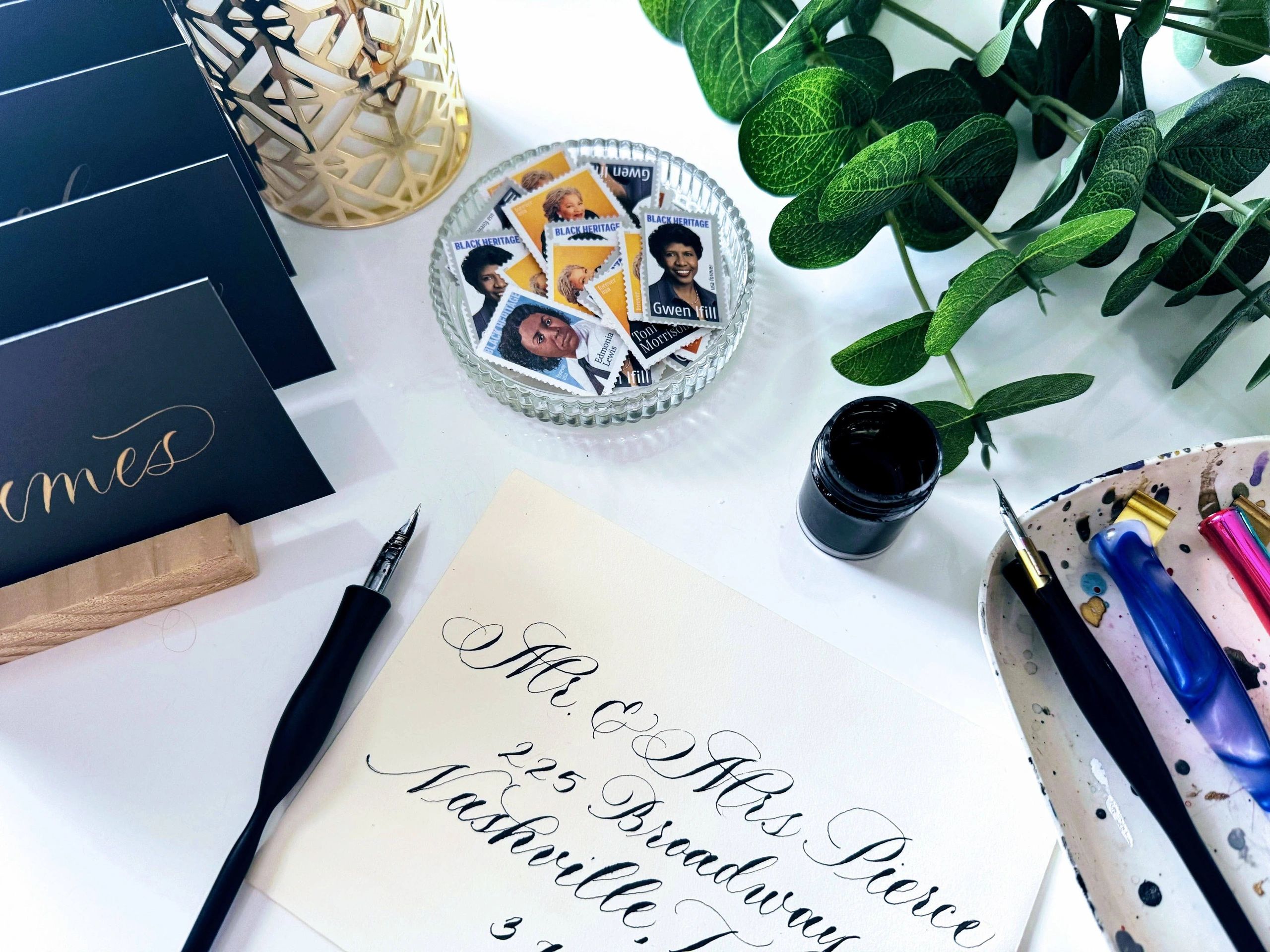 Nashville Calligrapher + Engraver + Hot Foiling | Portfolio