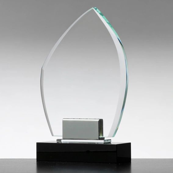 Arch award on black base