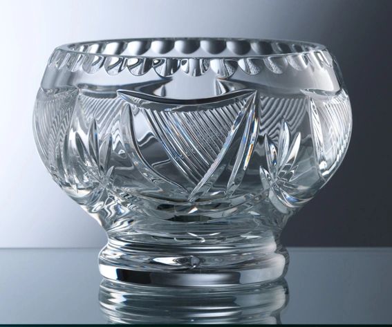 Pedestal Bowl with Harp
