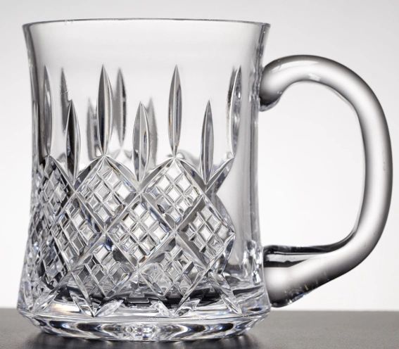 Lead Crystal Tankard 1/2 pint 300mls