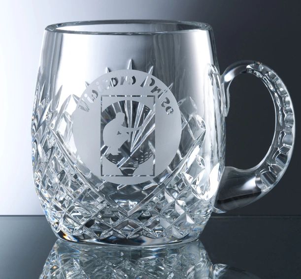 Pint Crystal Tankard