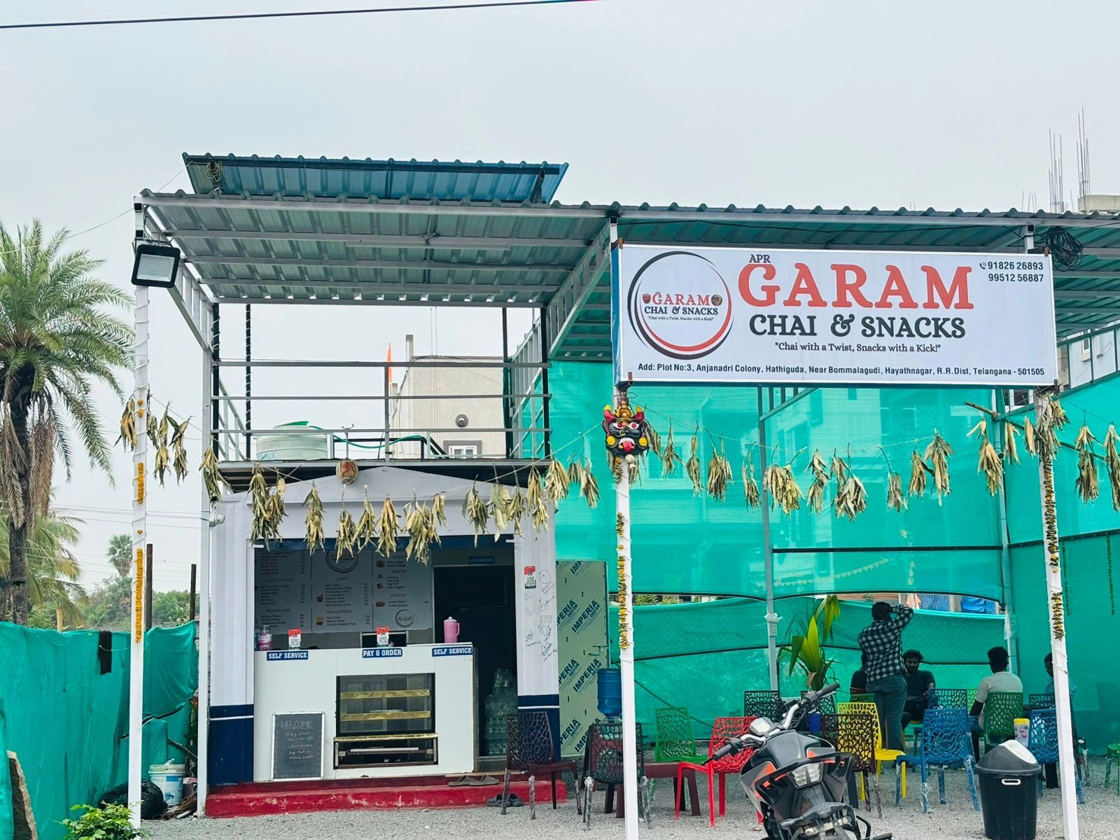 Garam Chai & Snacks - Bellam Chai & Crispy Treats