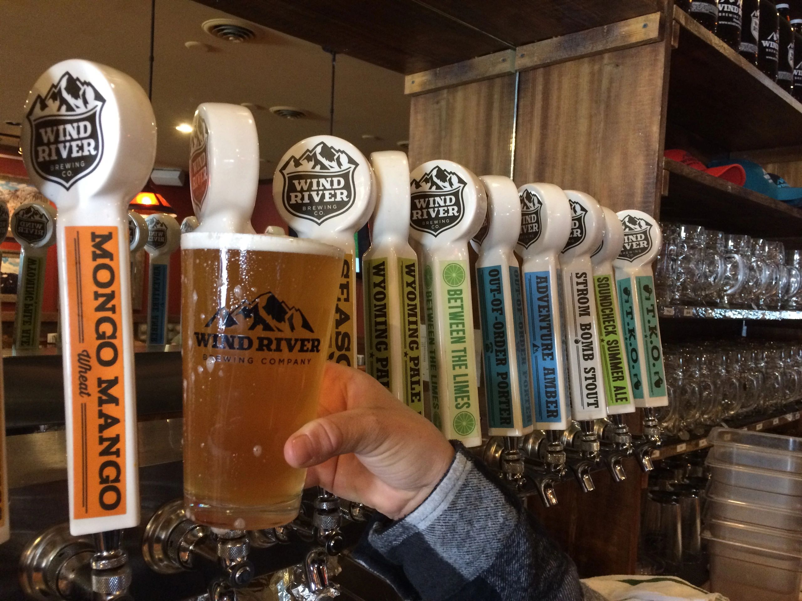 Brewery, Restaurant - Wind River Brewing Company - Pinedale, Wyoming