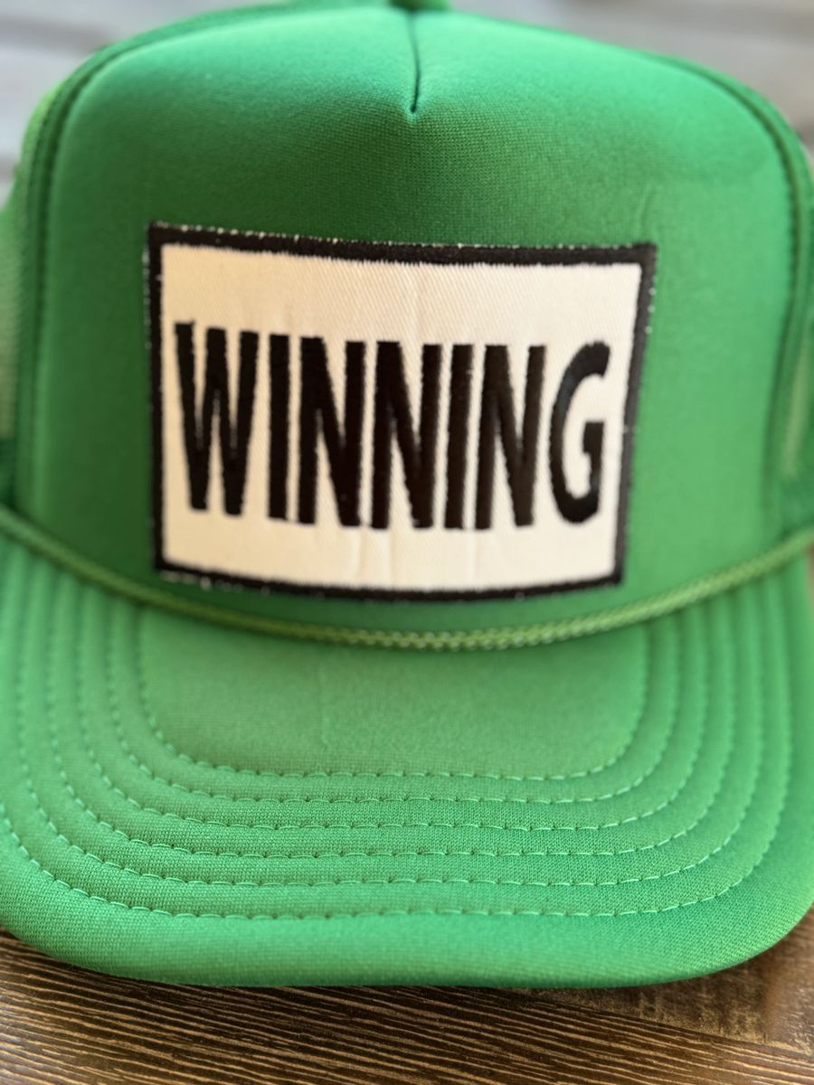 WINNING Trucker Hats