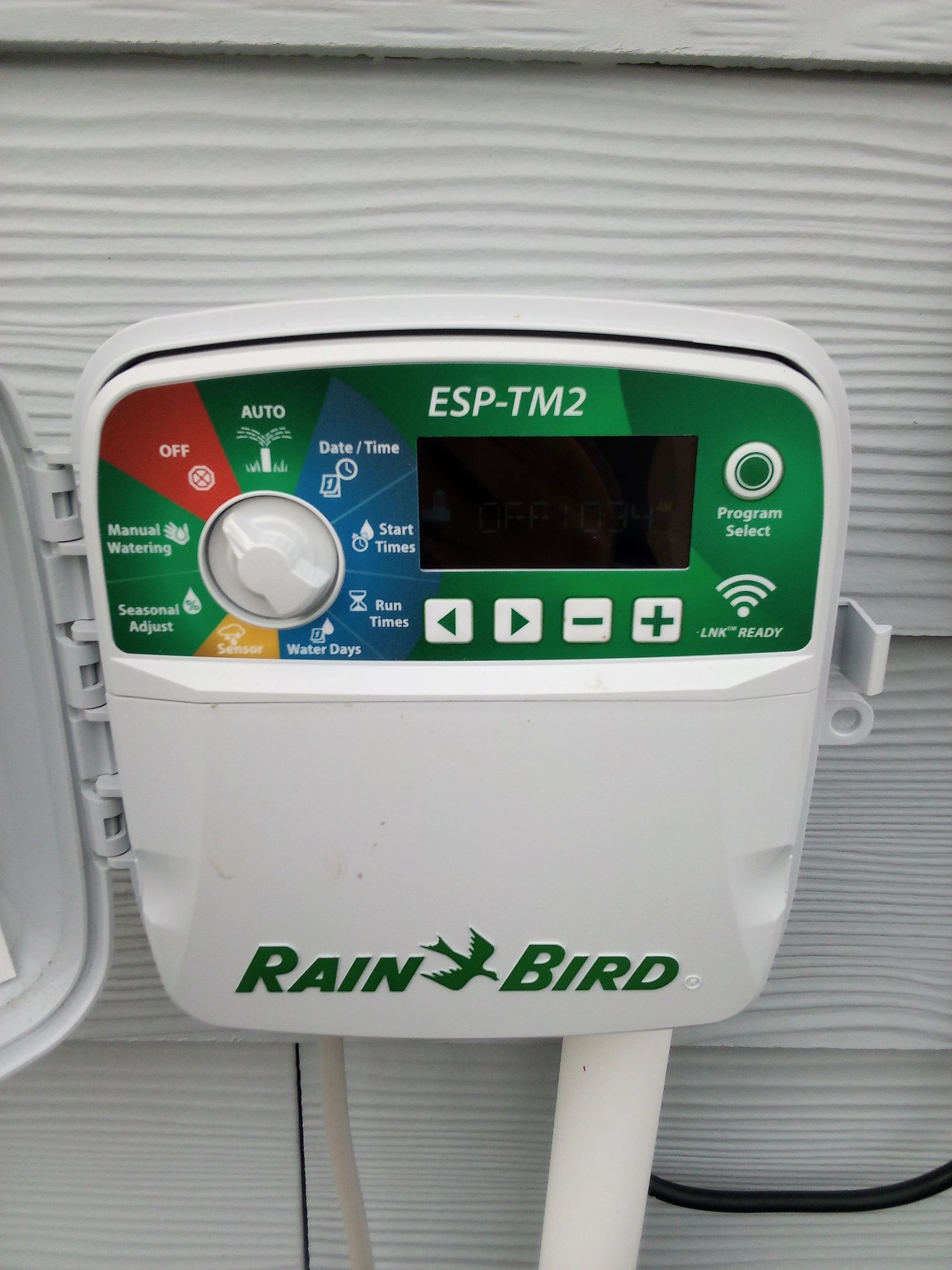 Setting up a Rain Bird irrigation controller