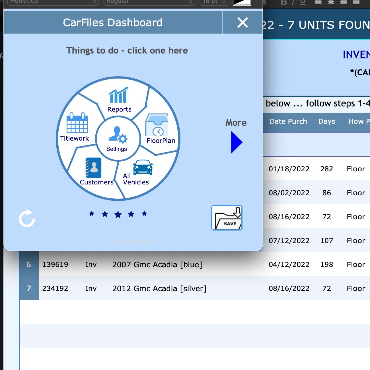 CarFiles USA - Dealer Management System, Dms